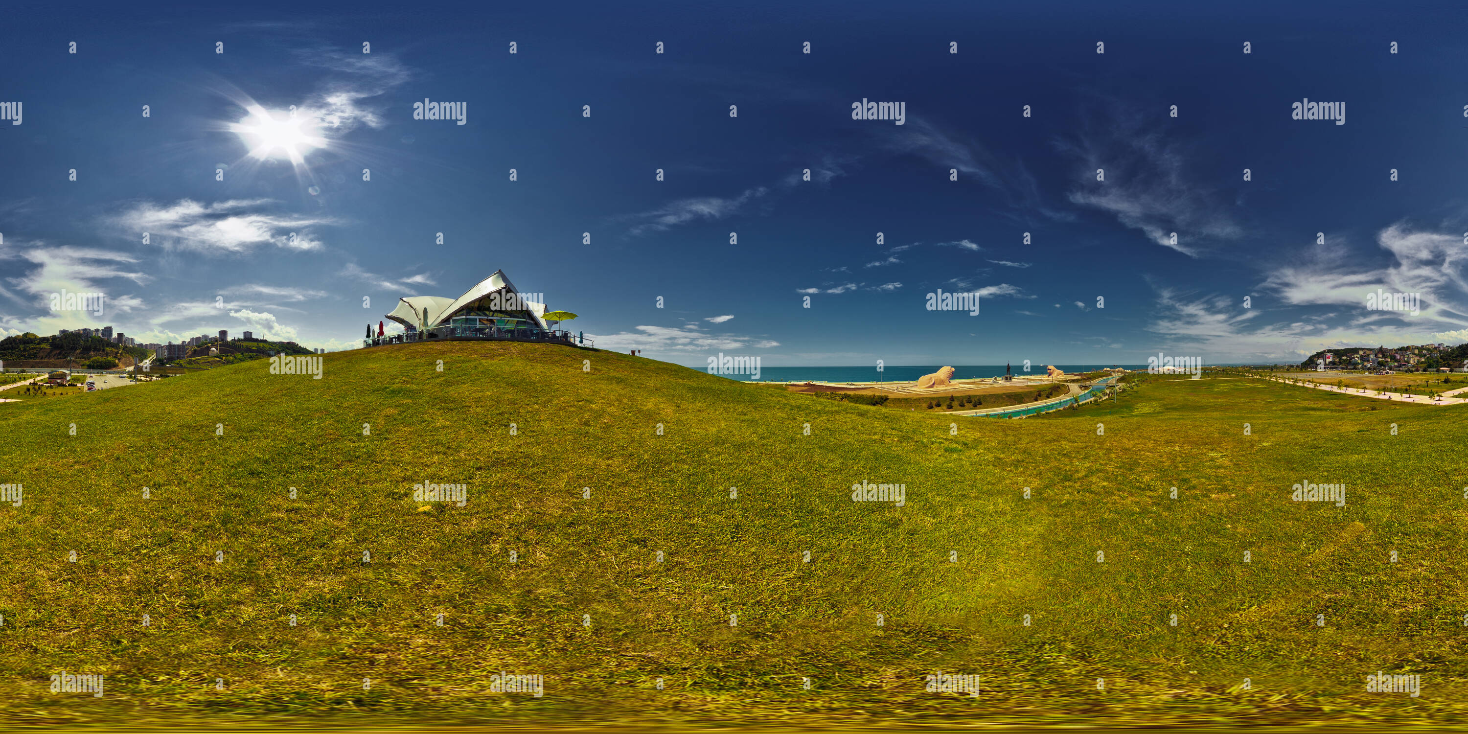 360° view of Samsun Batı Park - Alamy