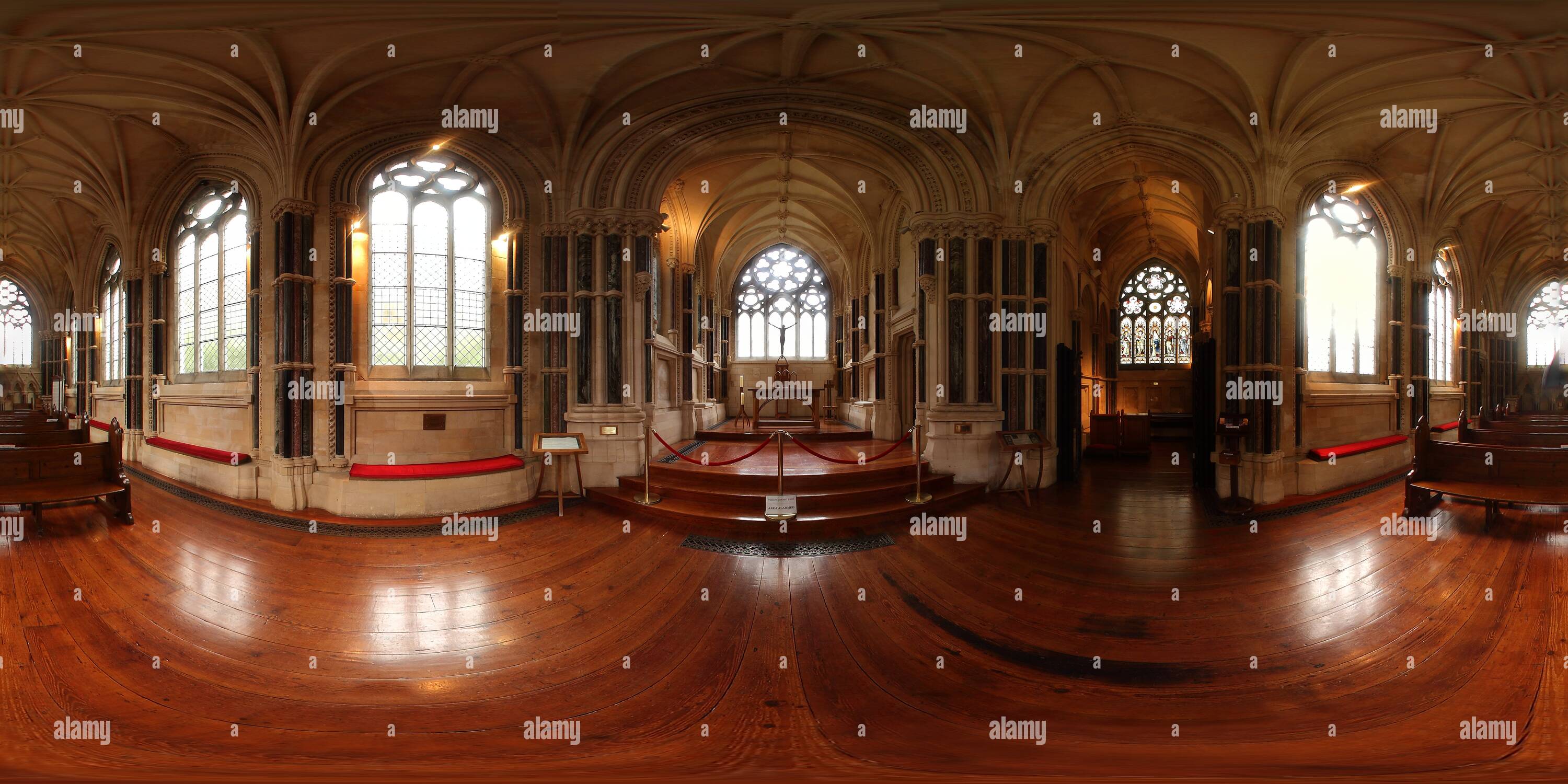 360° view of Kylemore Abbey's Gothic Church Interior - Ireland - Alamy