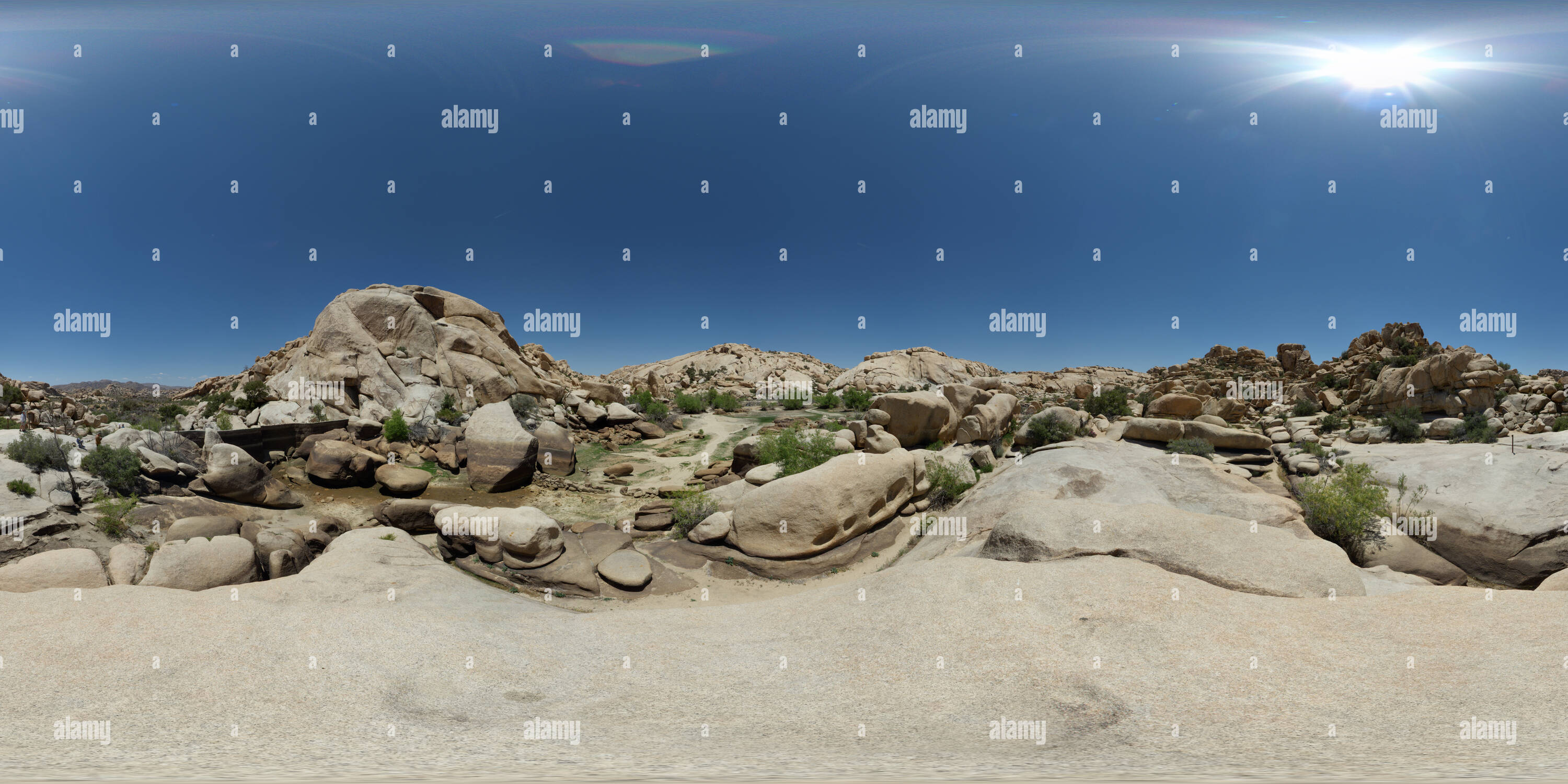 360° view of Barker Dam, Joshua Tree National Park, California, USA - Alamy