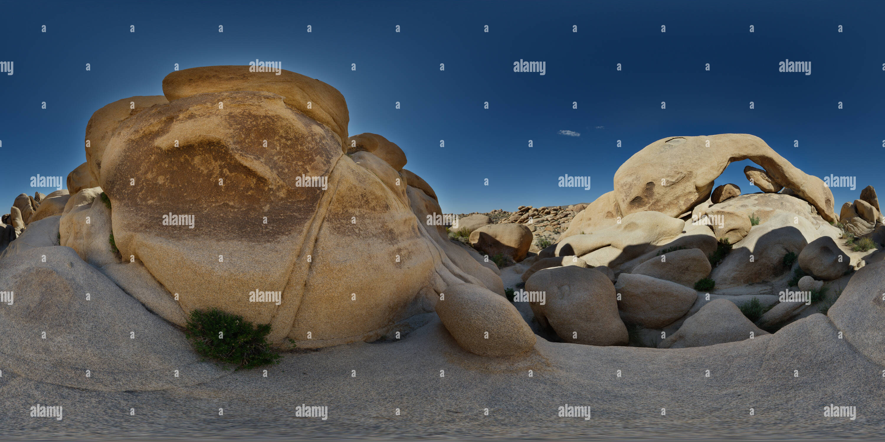 360° view of Arch Rock, Joshua Tree National Park, California, USA - Alamy