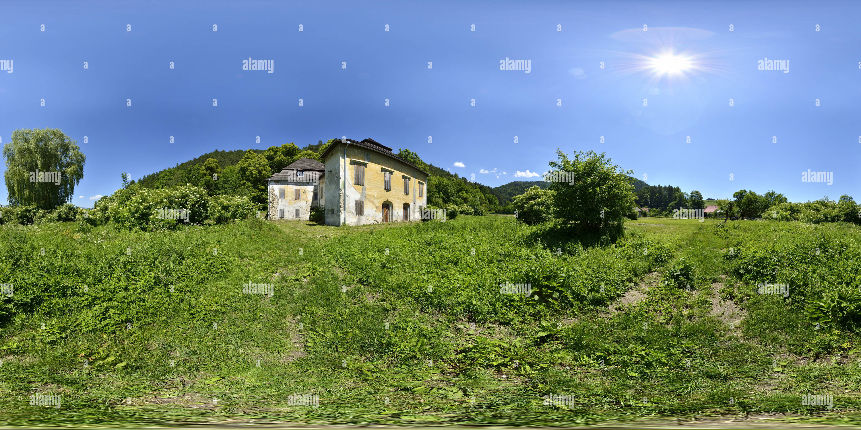 360° view of Mansion Franklinovsky - Necpaly - Alamy