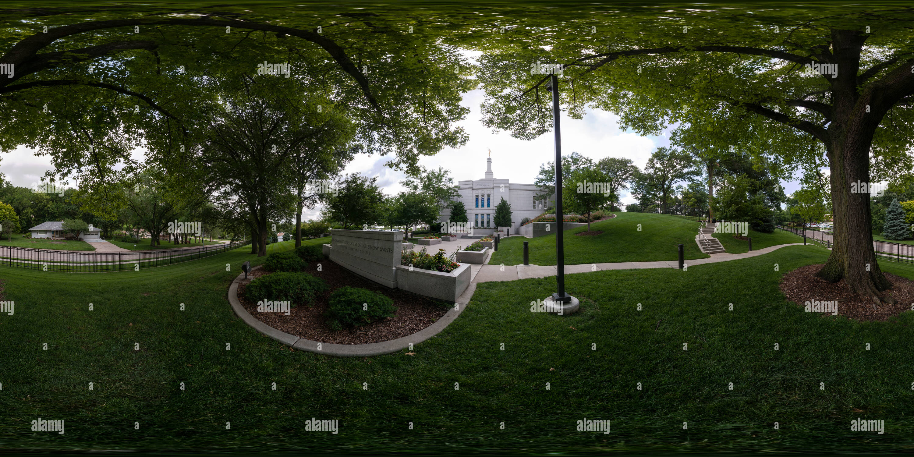 360° view of Winter Quarters LDS Temple, Florence, Nebraska - Alamy