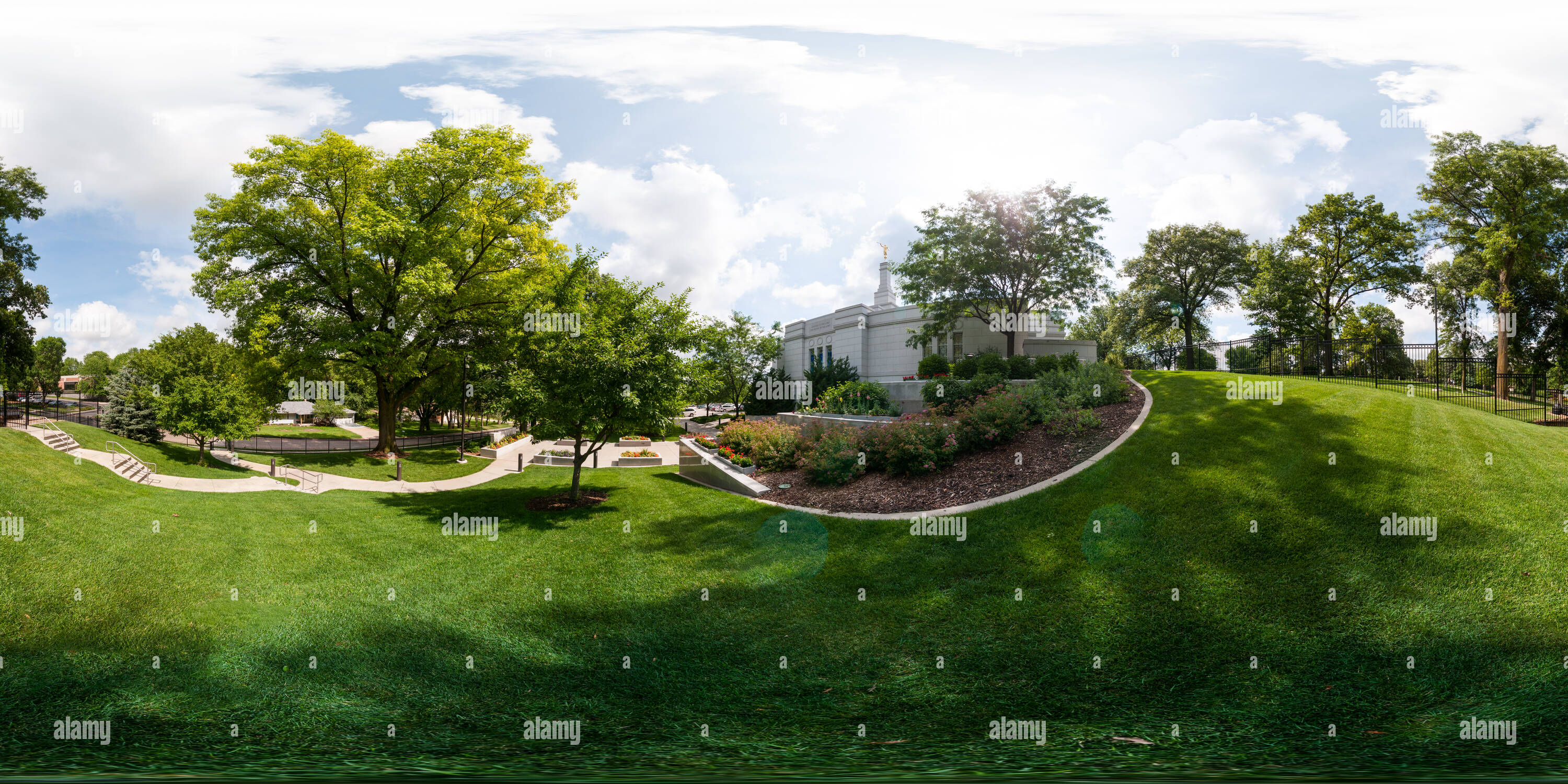 360° view of Winter Quarters LDS Temple, Florence, Nebraska - Alamy