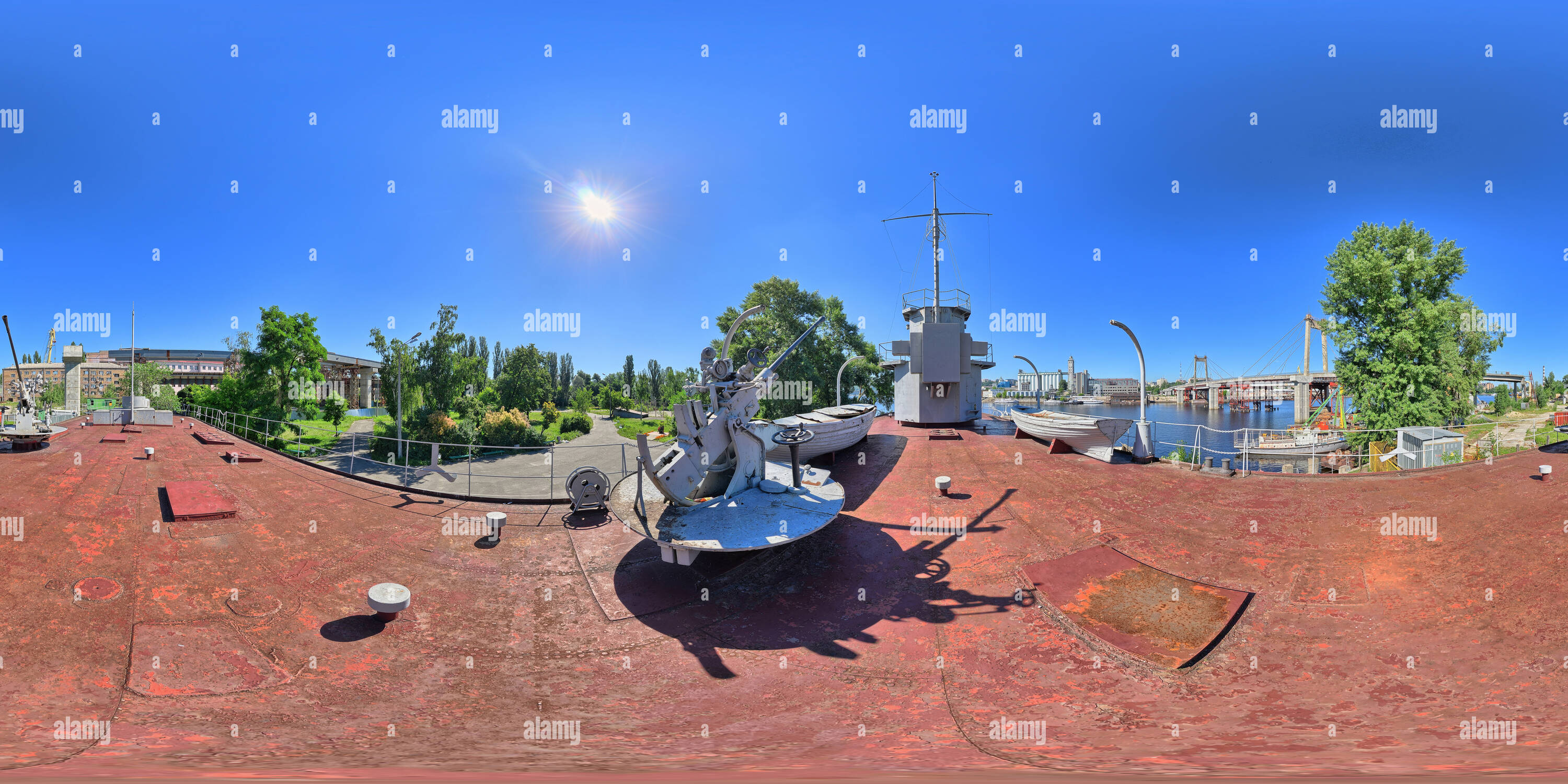 360° view of Monitor "Zheleznyakov" (aft - Alamy
