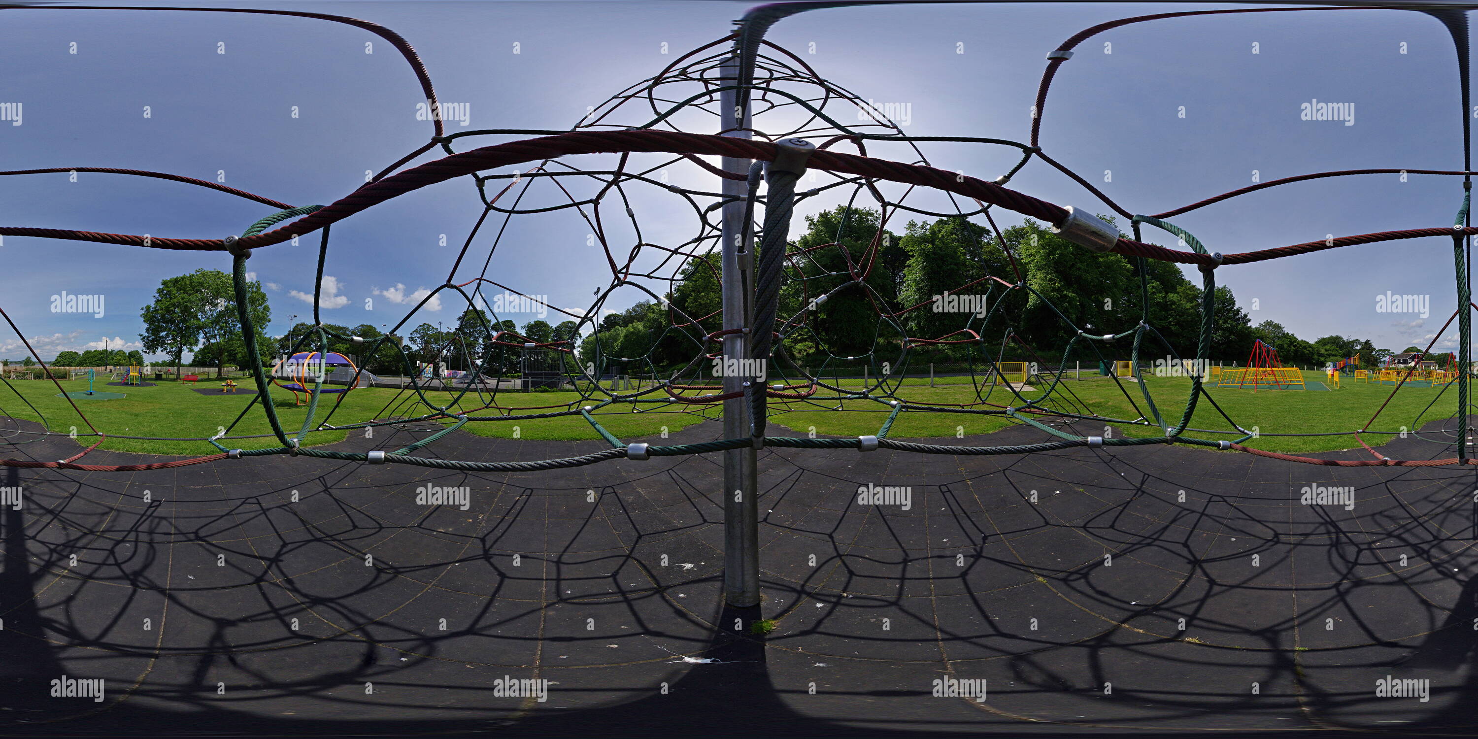 360° view of On the playground - Alamy