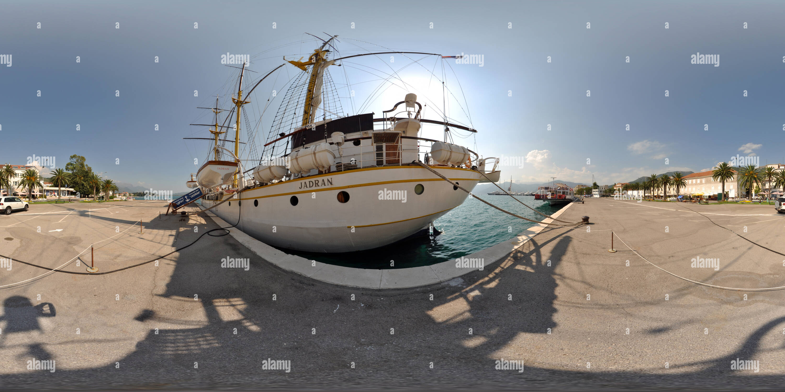 360° view of Sailing Boat Jadran - Alamy