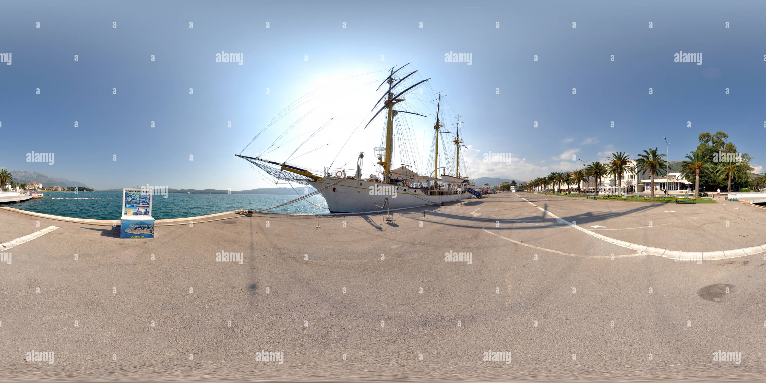 360° view of Training Ship jadran - Alamy