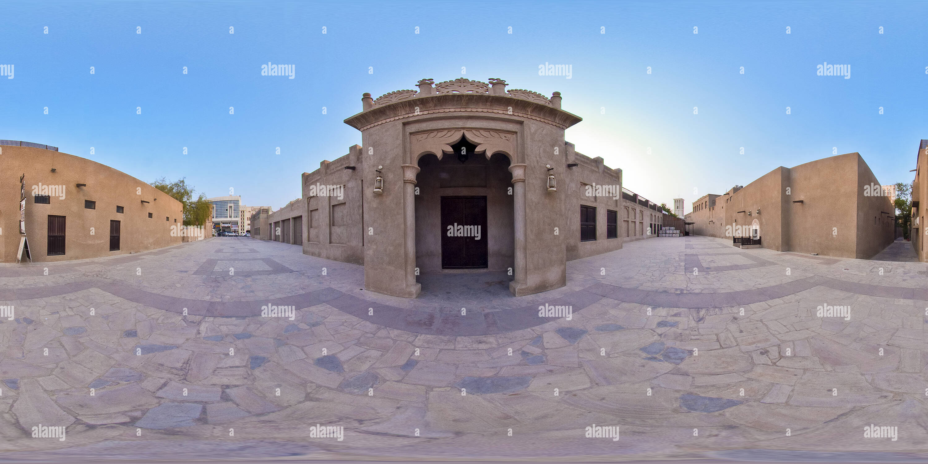 360° view of BASTAKIYA Old Town Dubai - Alamy