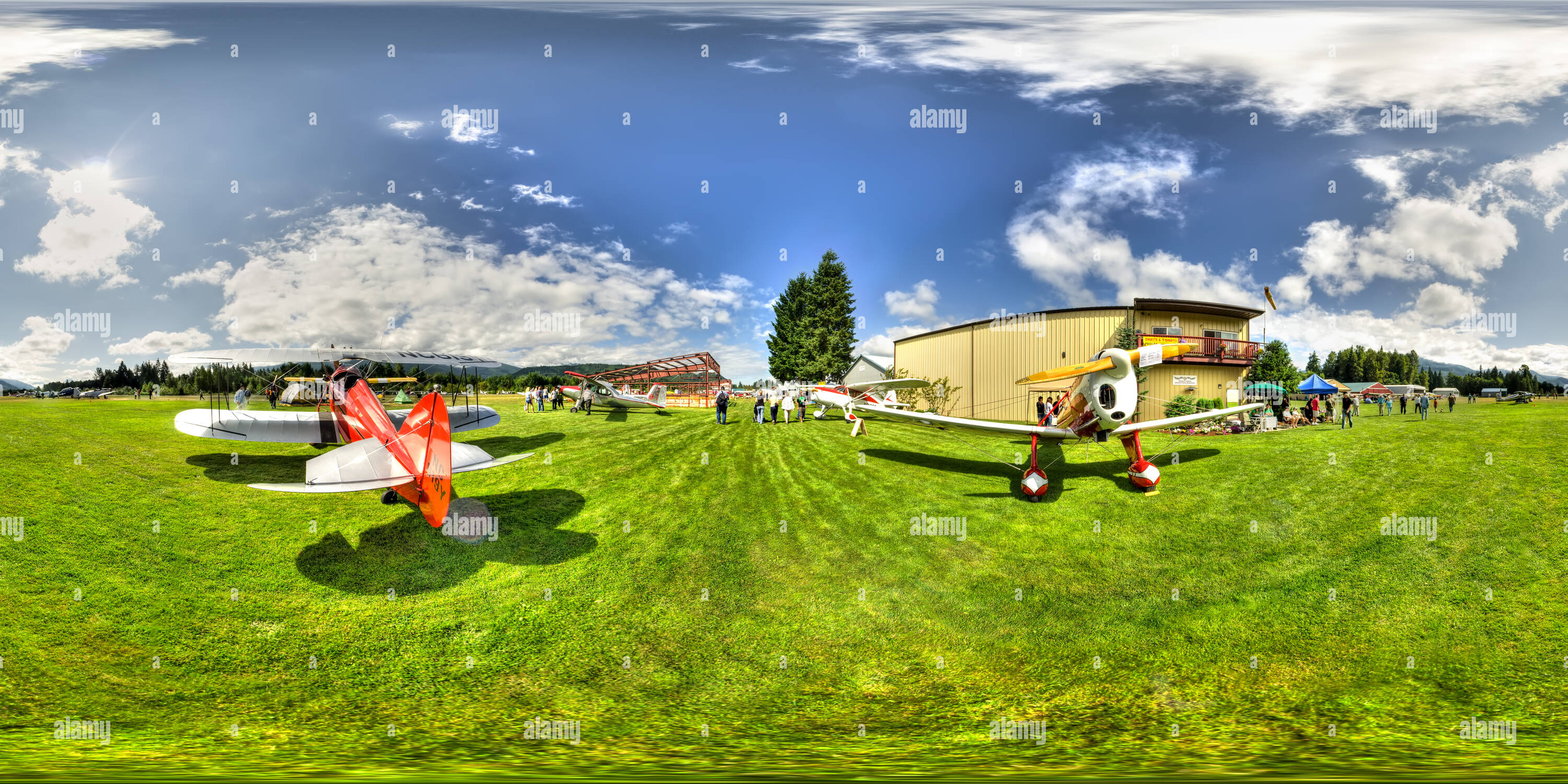 360° view of North Cascades Vintage Fly-In, Ryan ST-A Special, Mears ...