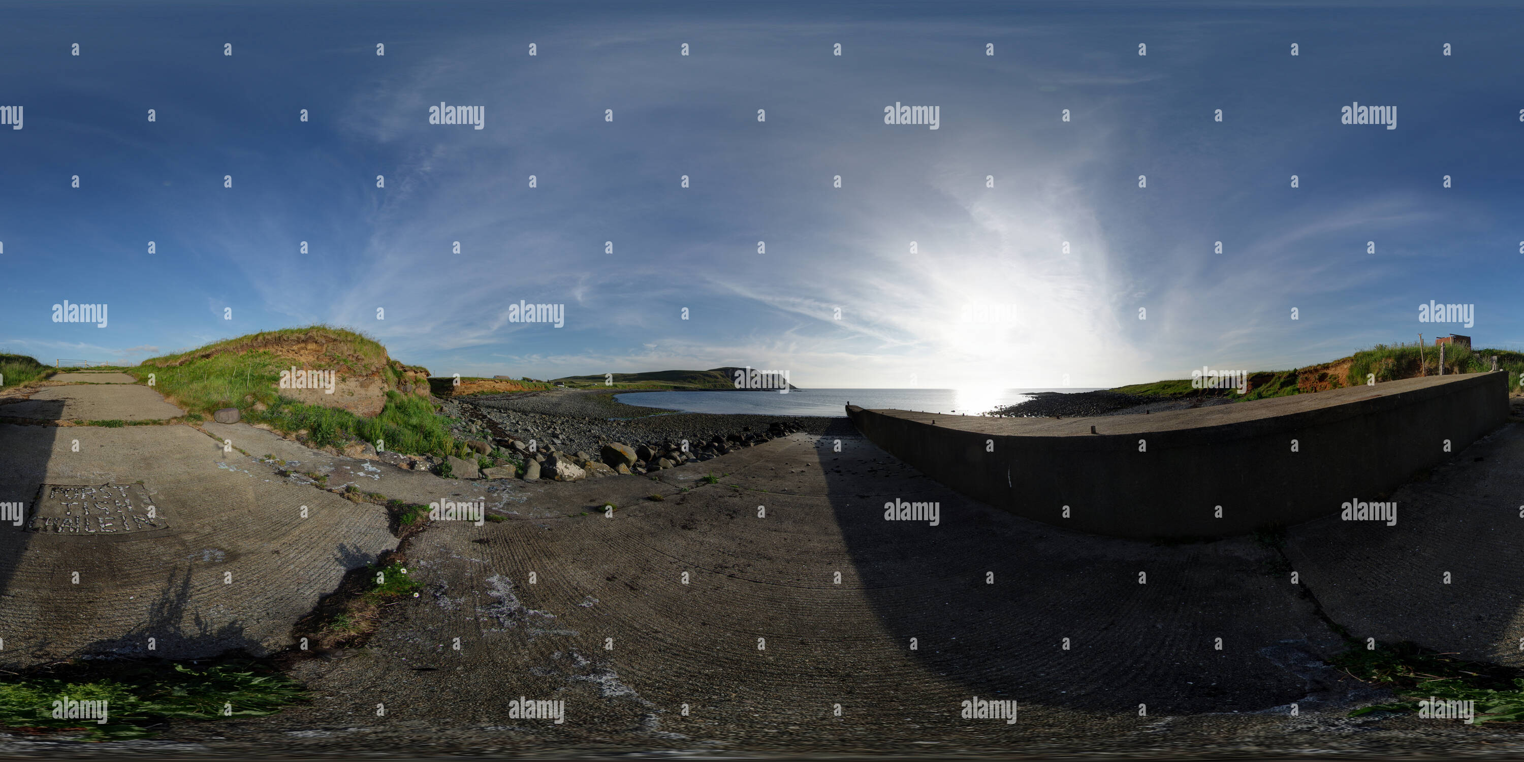 360° view of Camus More Jetty , Isle Of Skye , Scotland - Alamy