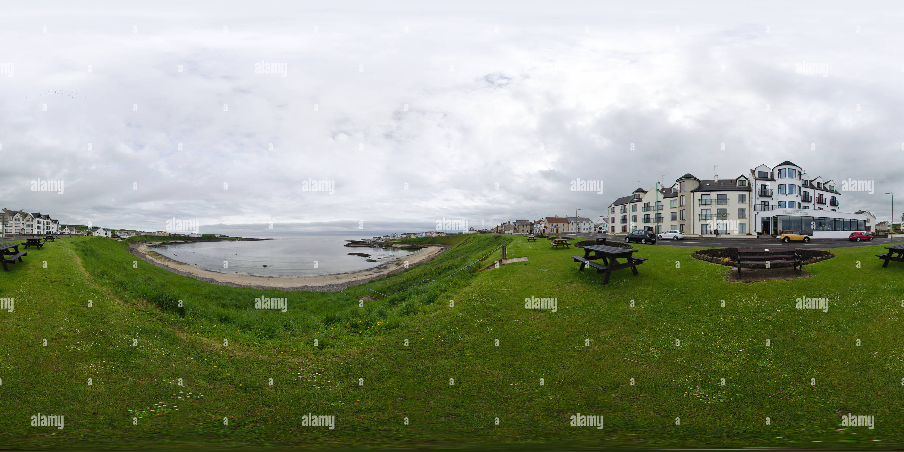 360° view of Portballintrae #1, Northern Ireland - Alamy