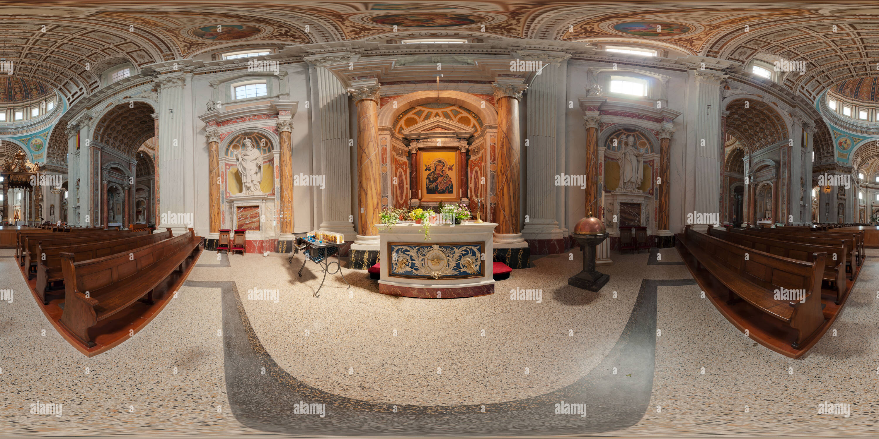 360° view of Netherlands-Oudenbosch-Basiliek H.H.Agatha en Barbara-3 ...