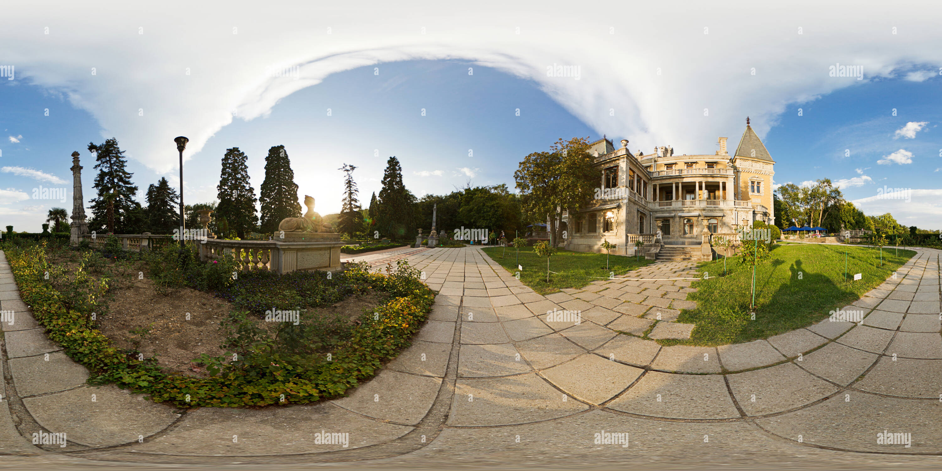 360° view of Massandra Palace view02 - Alamy
