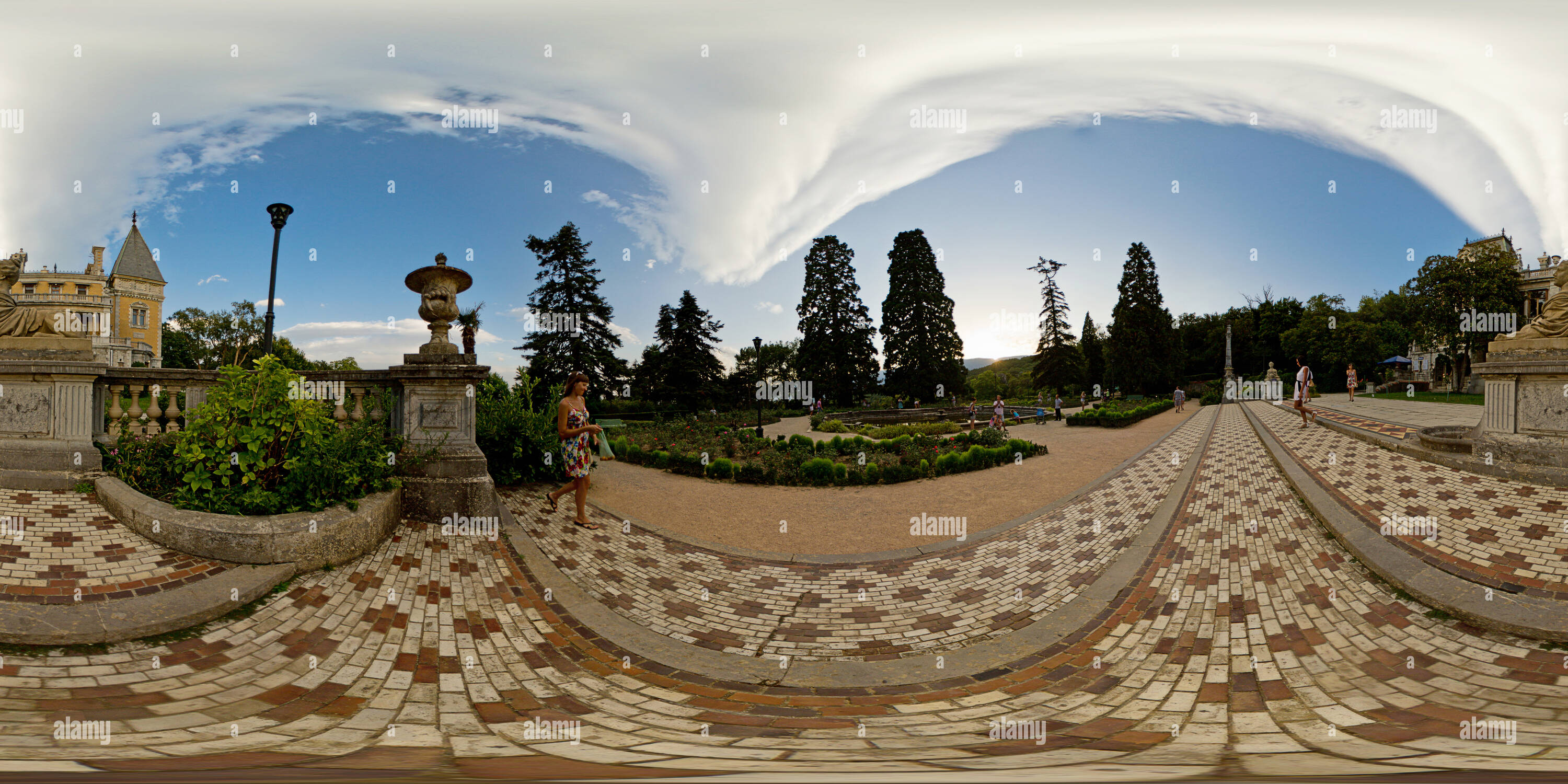 360° view of Massandra Palace view04 - Alamy
