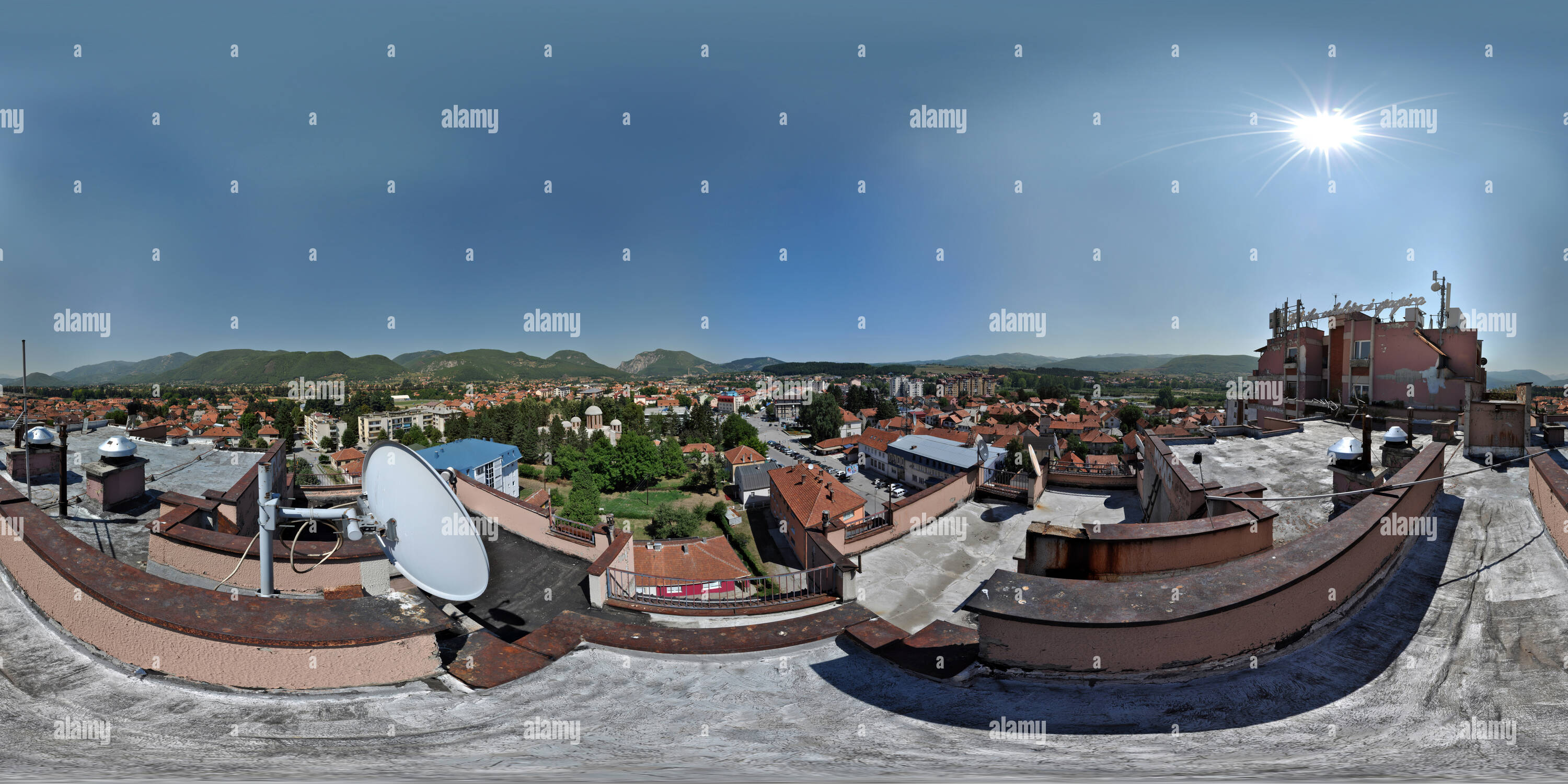 360° view of Berane - August 2012 - Alamy