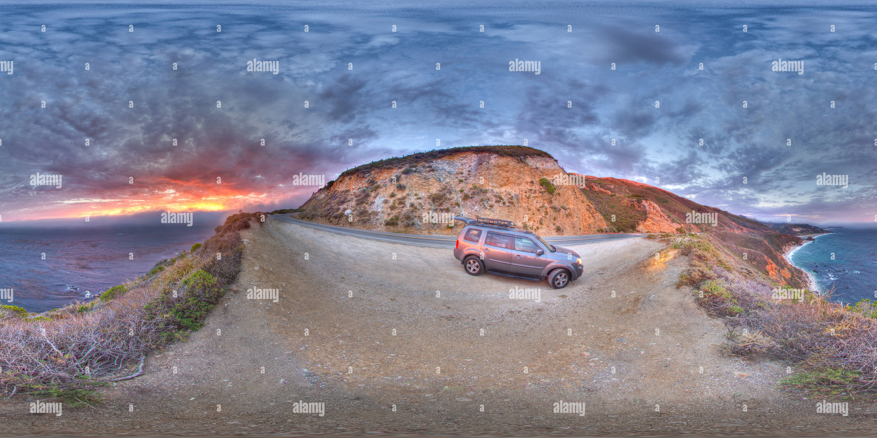 360° view of Californias Famous HWY 1 - Image #2 - Alamy