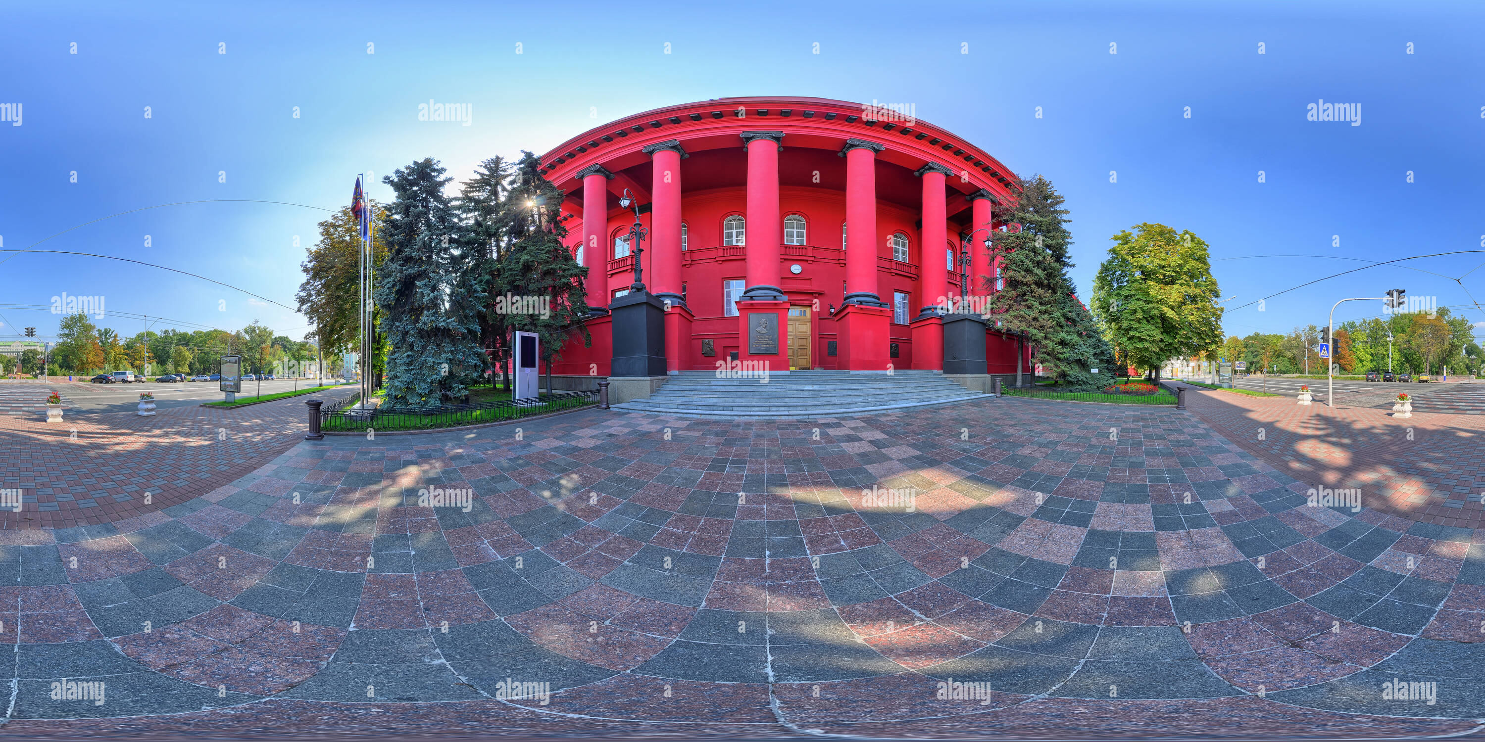 Red university building principal hi-res stock photography and images ...