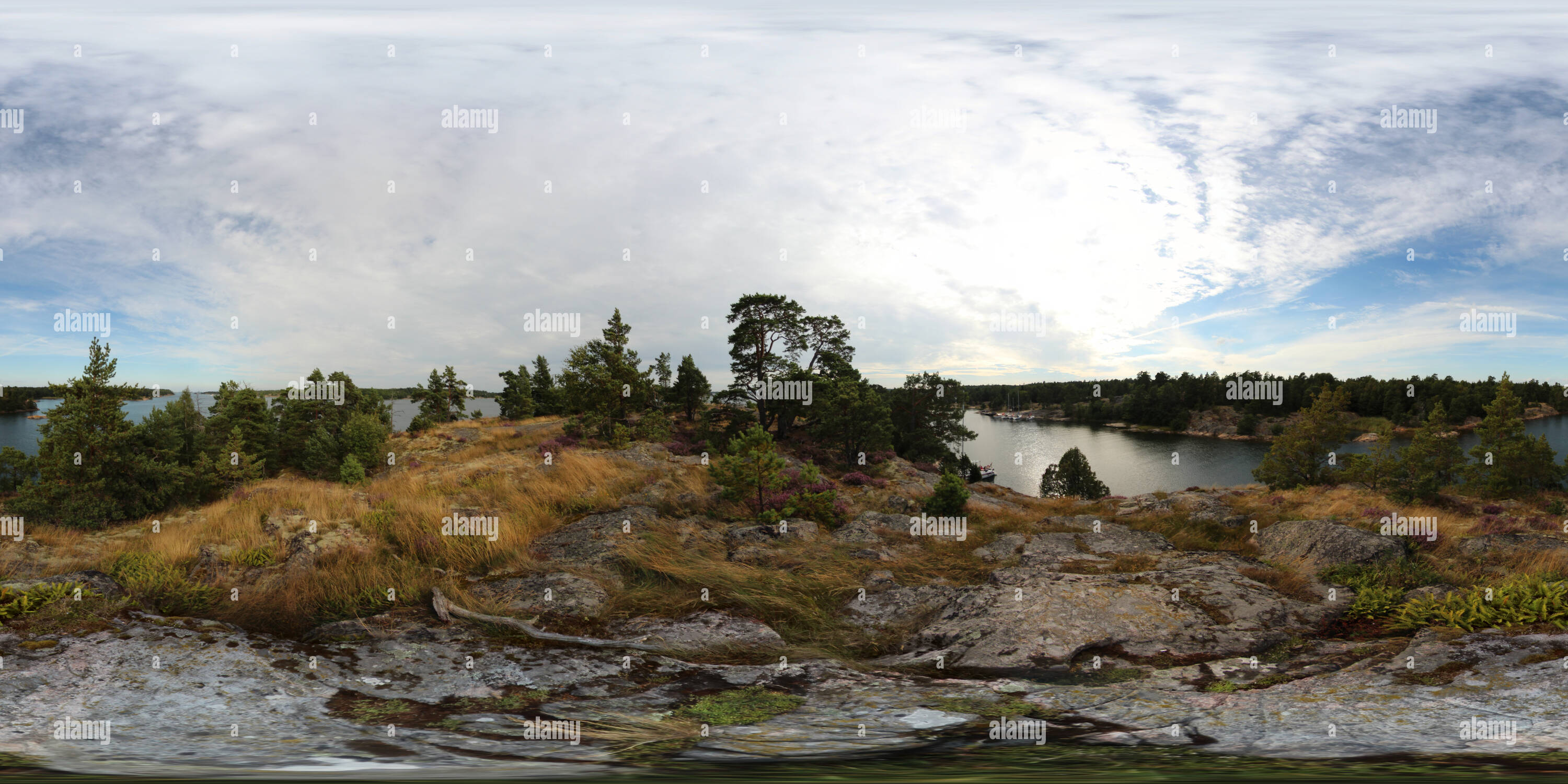 360° view of Vaggo in the summer - Alamy