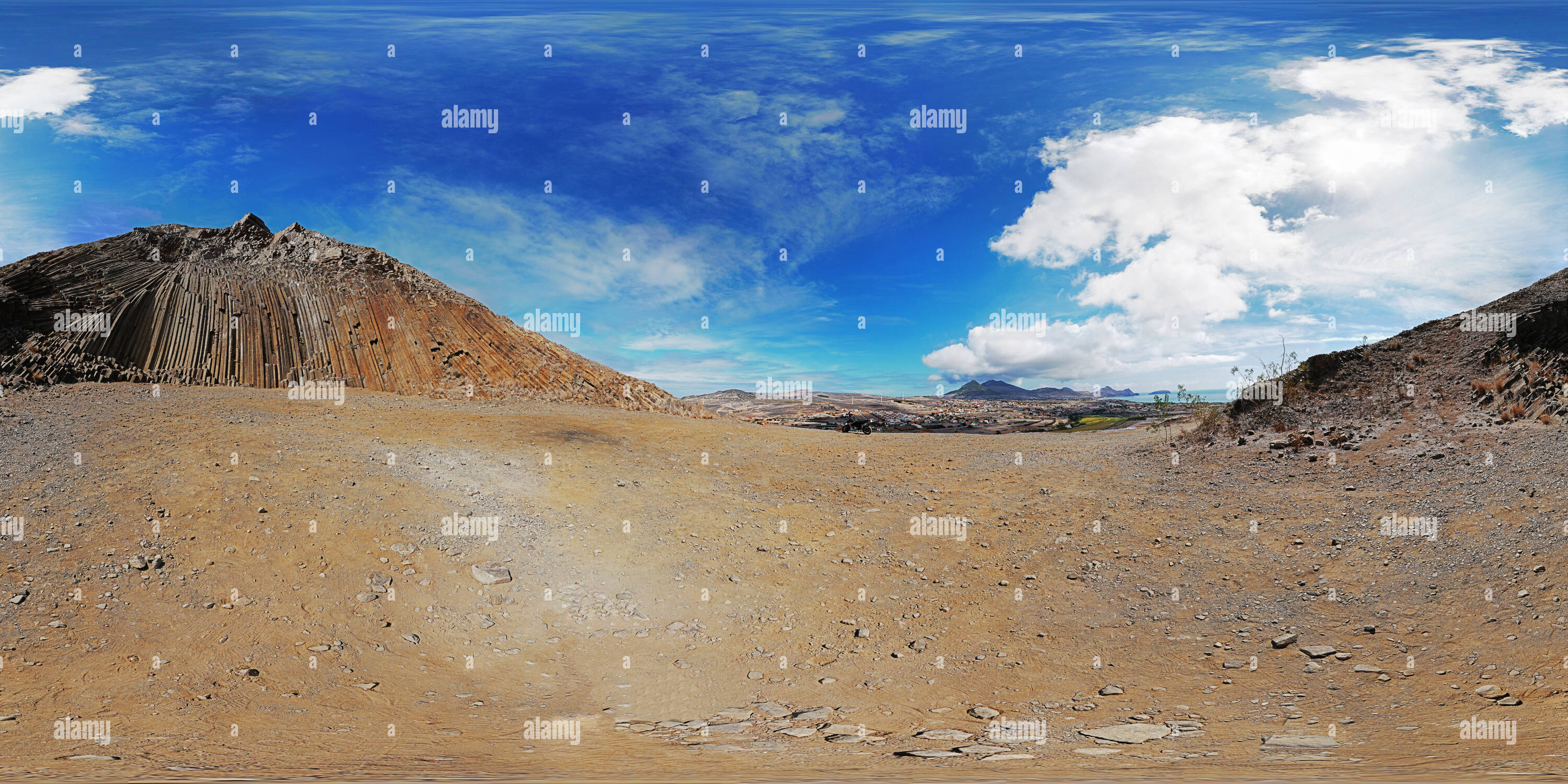 360° view of Pedreira - Porto Santo Island - Alamy