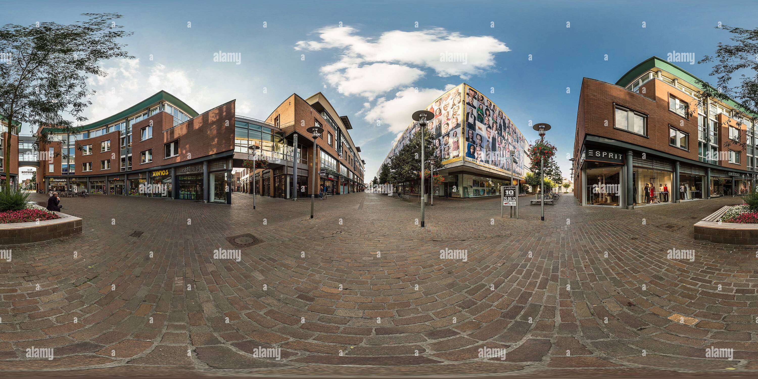 360° view of Neutorplatz Bocholt - Wir sind Bocholt - Alamy