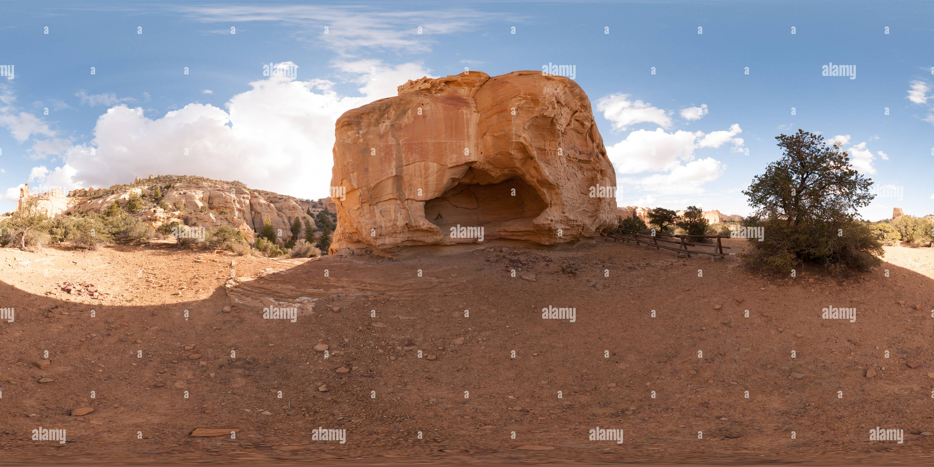 360° view of Ice Box trail head, Eagle Canyon, Utah - Alamy