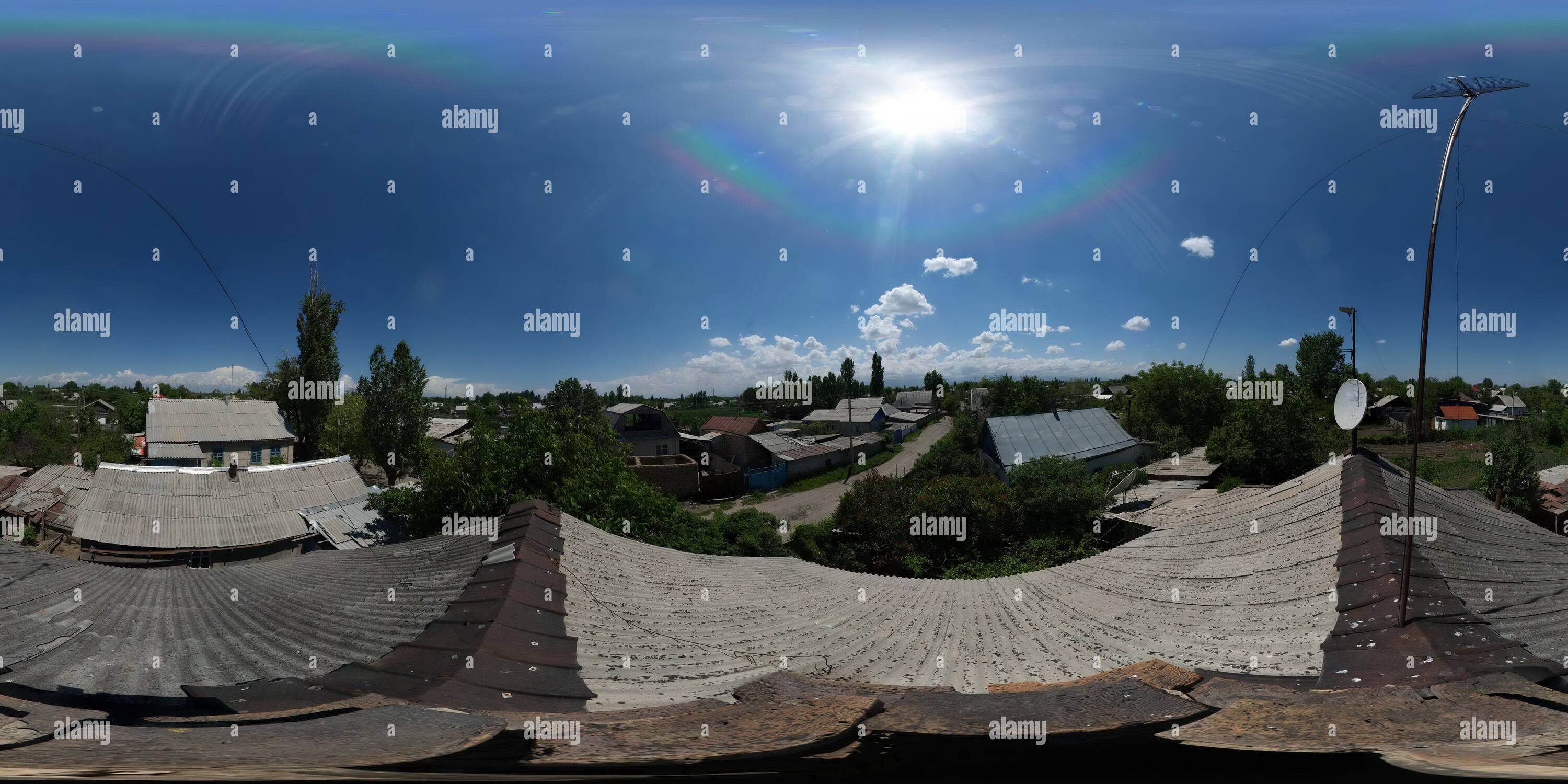 360° view of roof of my house - Alamy