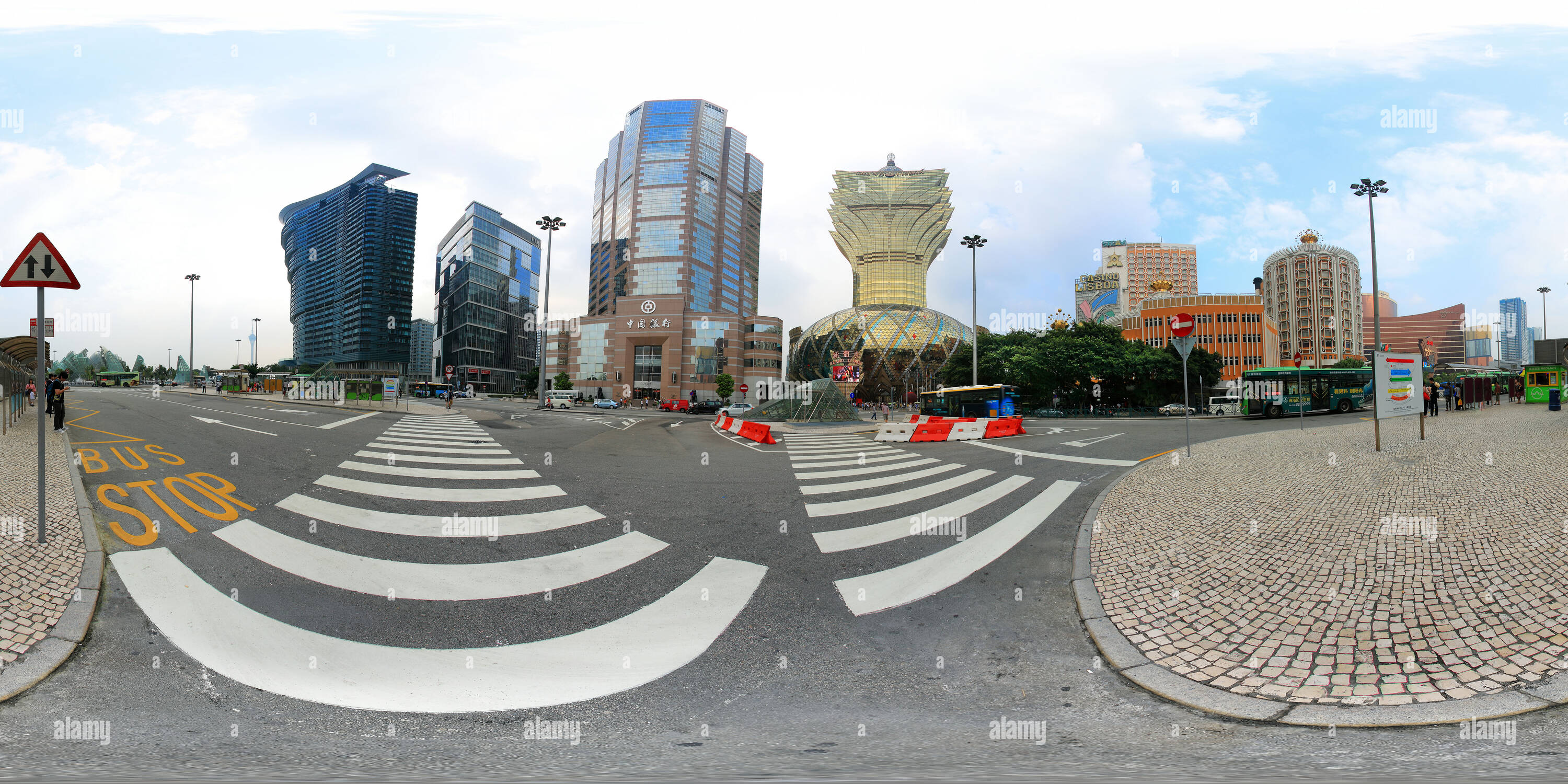 360° view of Macau New lisboa - Alamy
