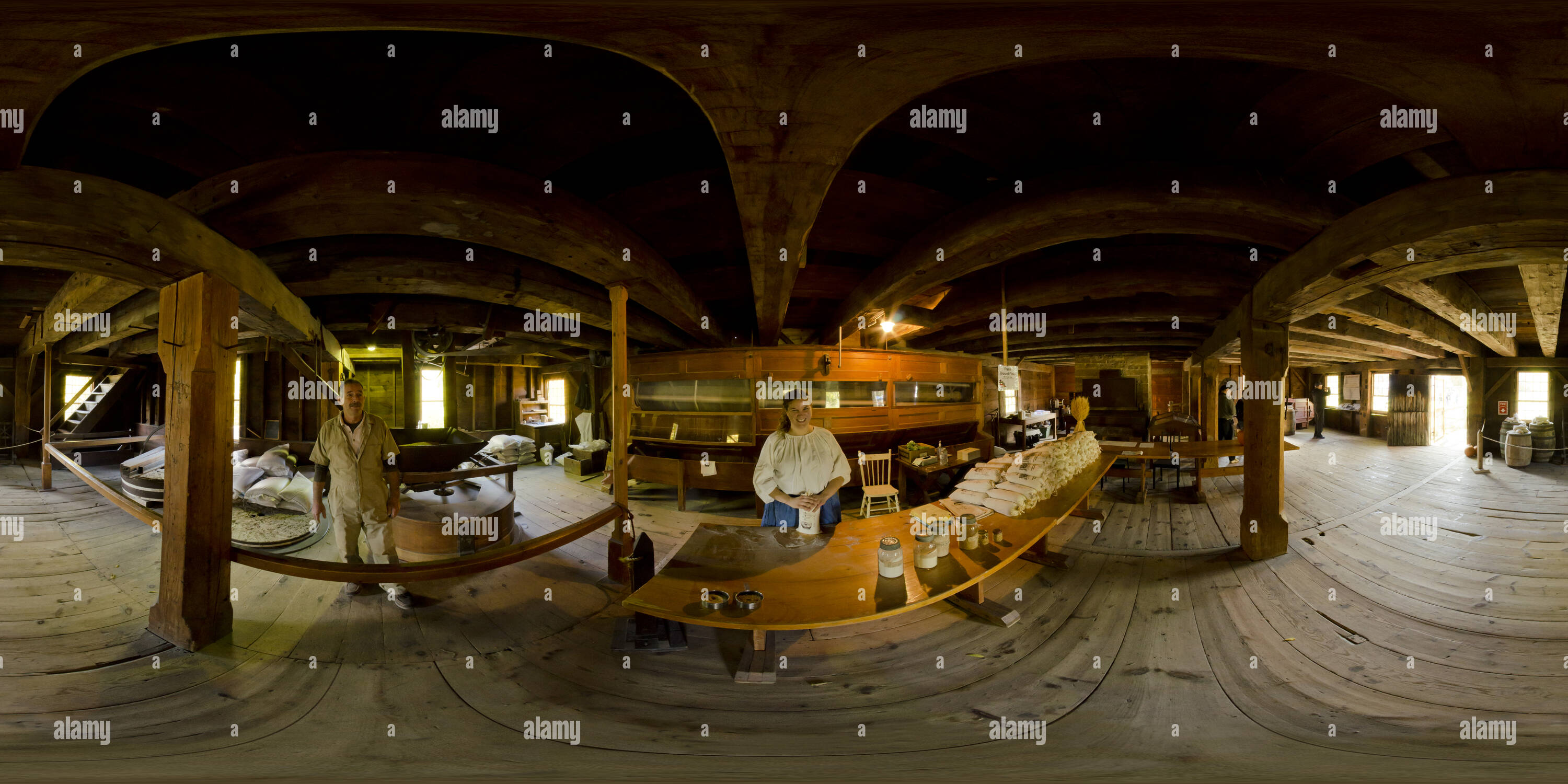 360° view of Balls Falls Mill - Alamy