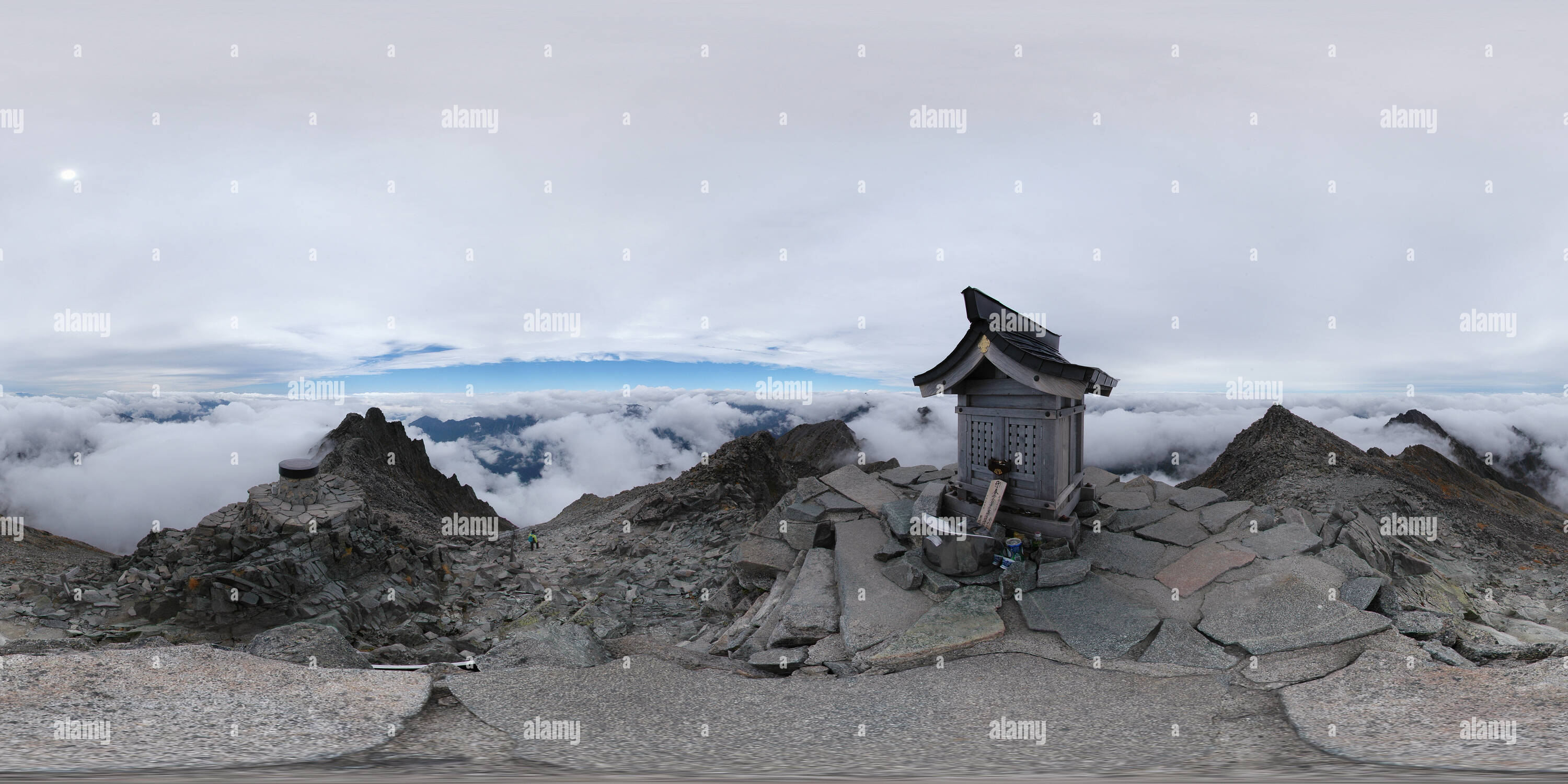 360° view of Mt. Oku hotaka - Alamy