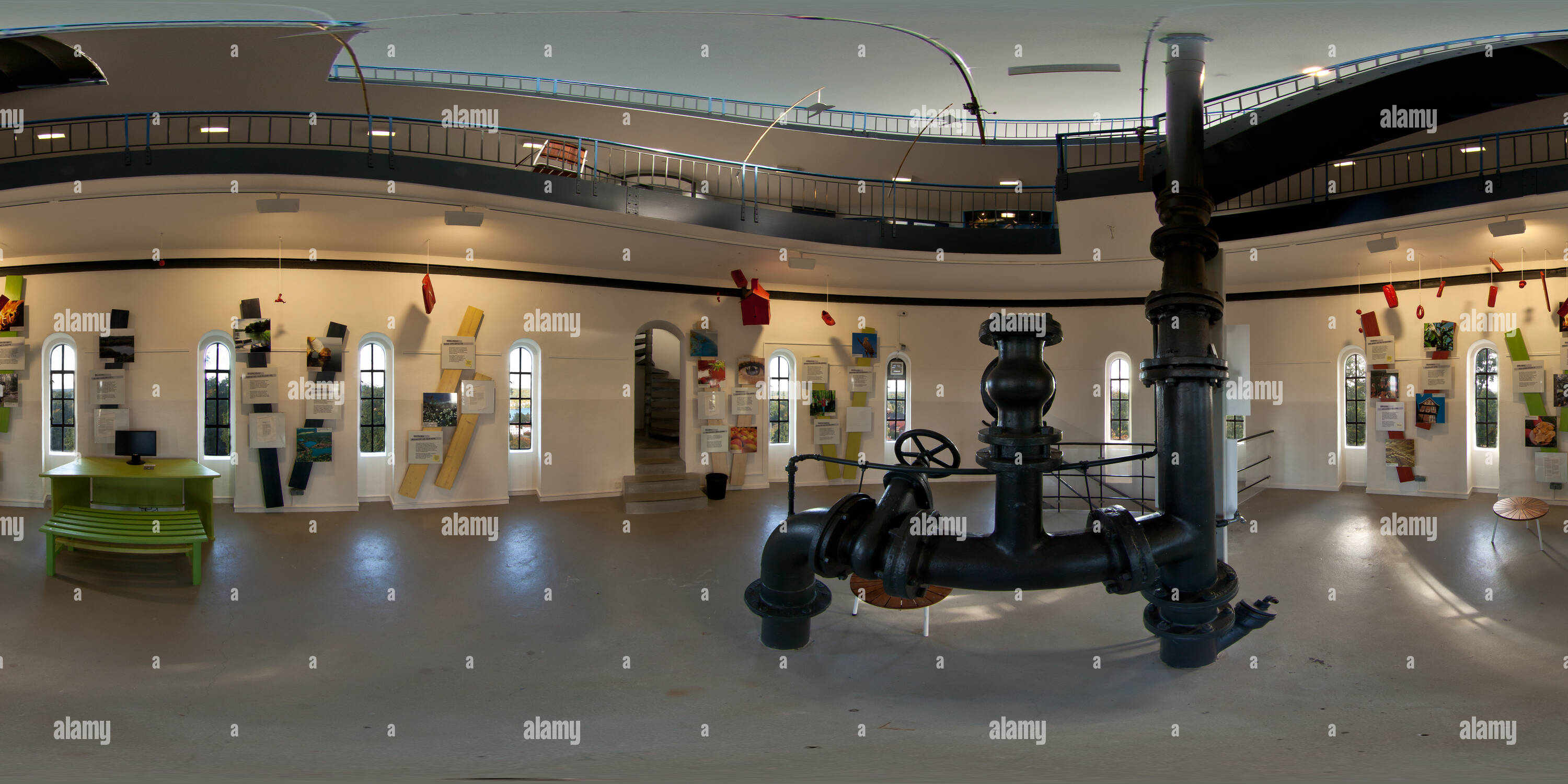 360° view of Inside the watertower 2 / Im Wasserturm 2 - Alamy