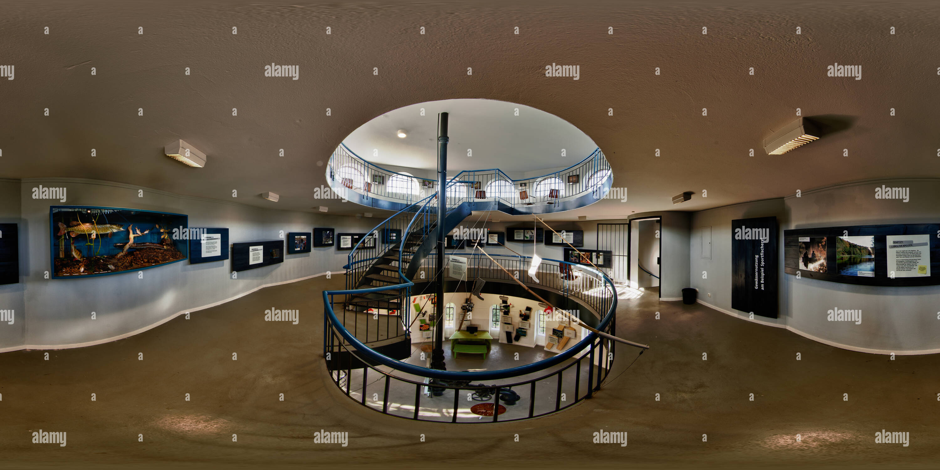 360° view of Inside the watertower / Im Wasserturm - Alamy