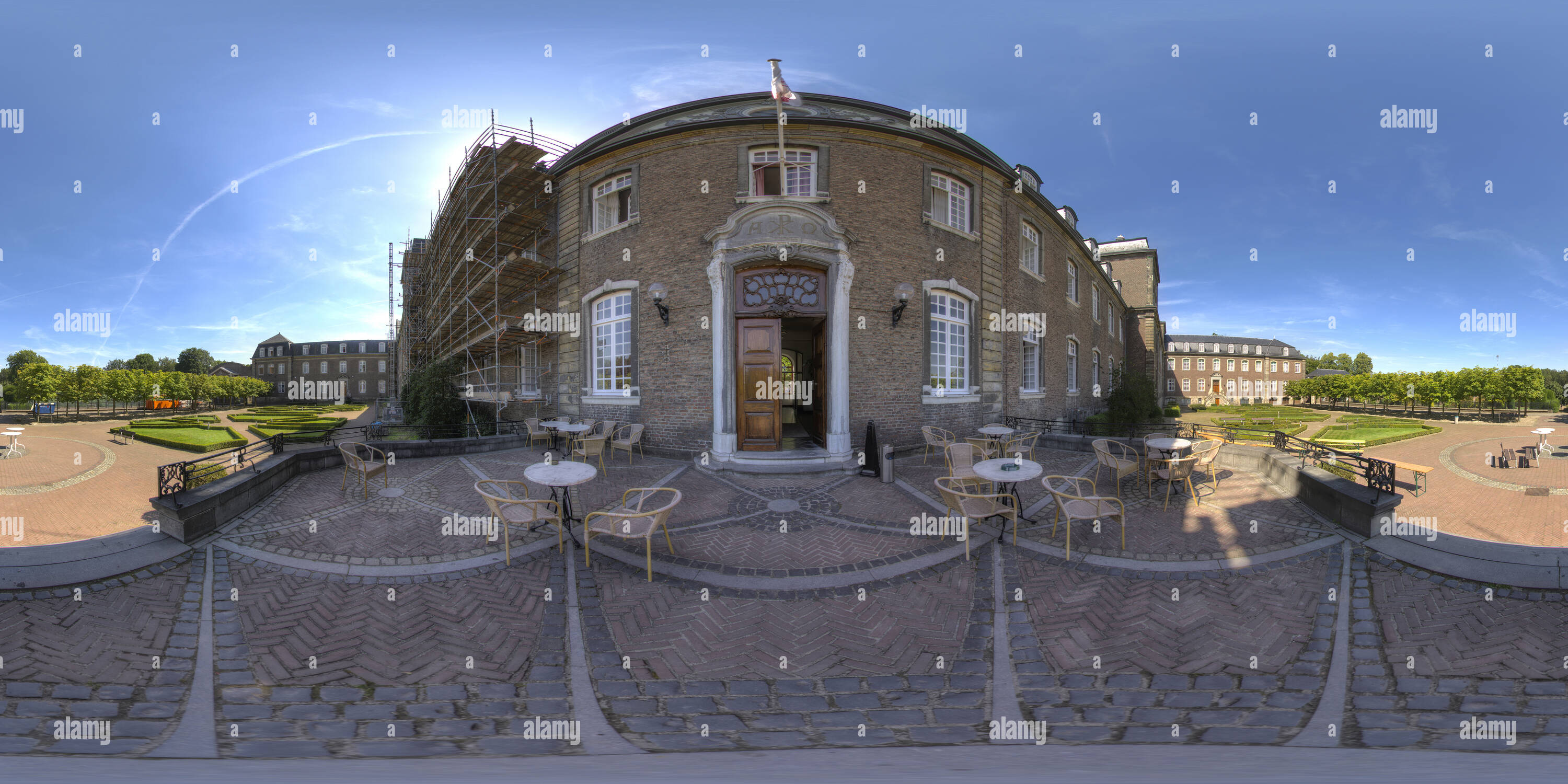 360° view of Abbey Monastery Rolduc - Alamy