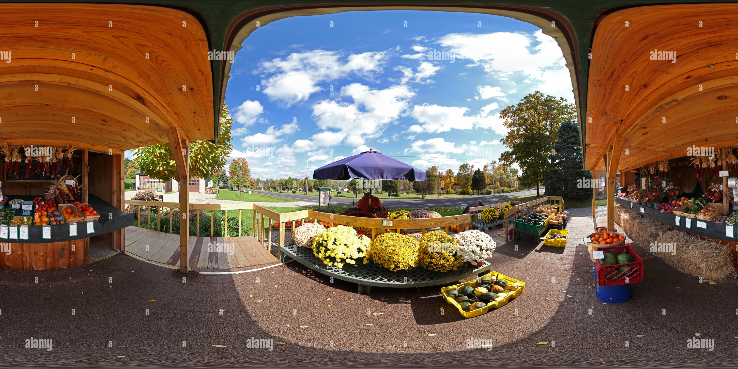 360° view of Hickory Hurst Farm 1 - Alamy