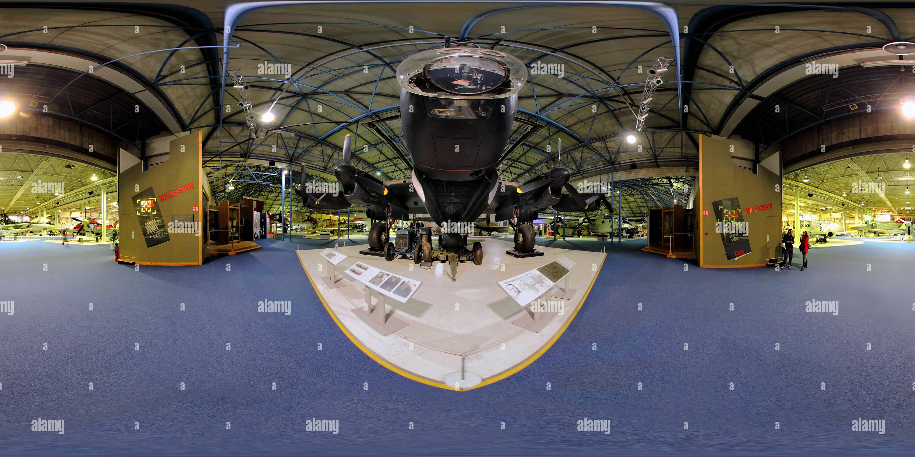 360° view of Royal Air Force Museum London - Bombers Hall - Avro ...