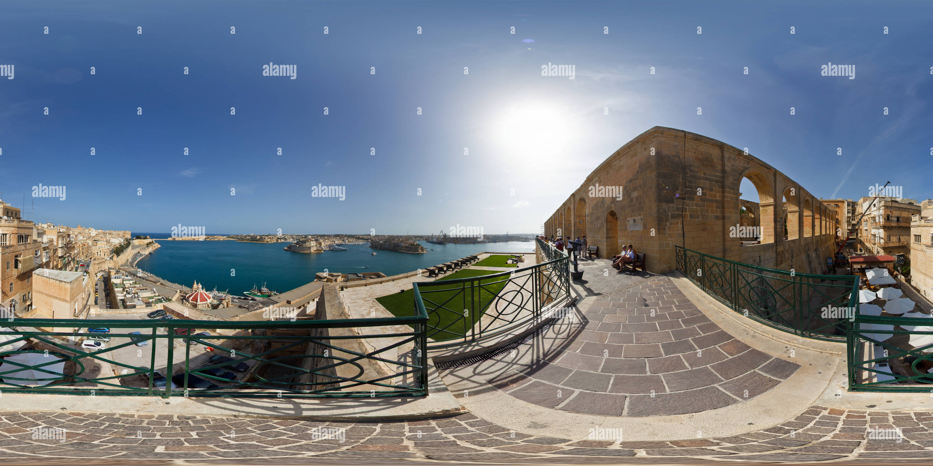 360° view of Upper barraka garden - Alamy