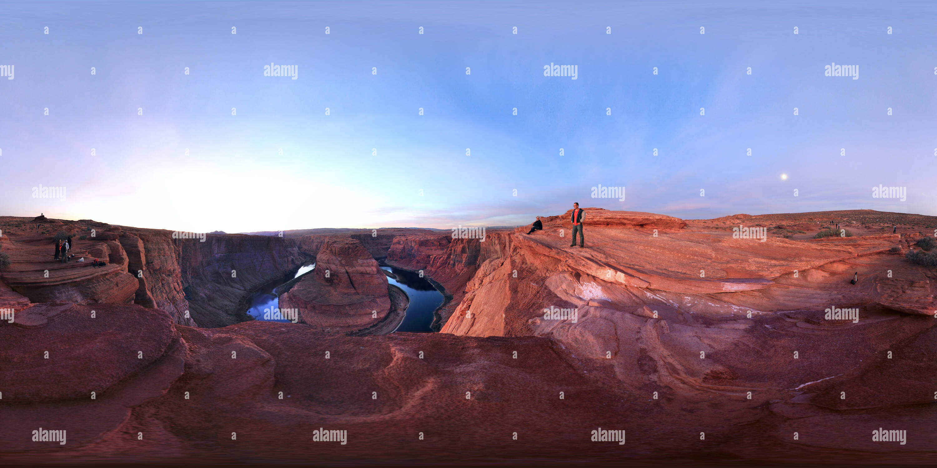 360° view of Horseshoe Bend, Arizona - Alamy
