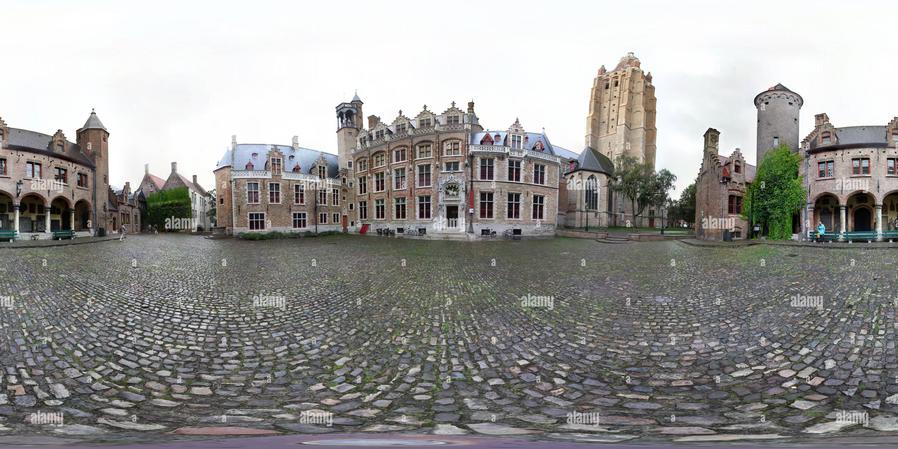360° view of Belgium, Brugge, Gruuthuse Museum - Alamy