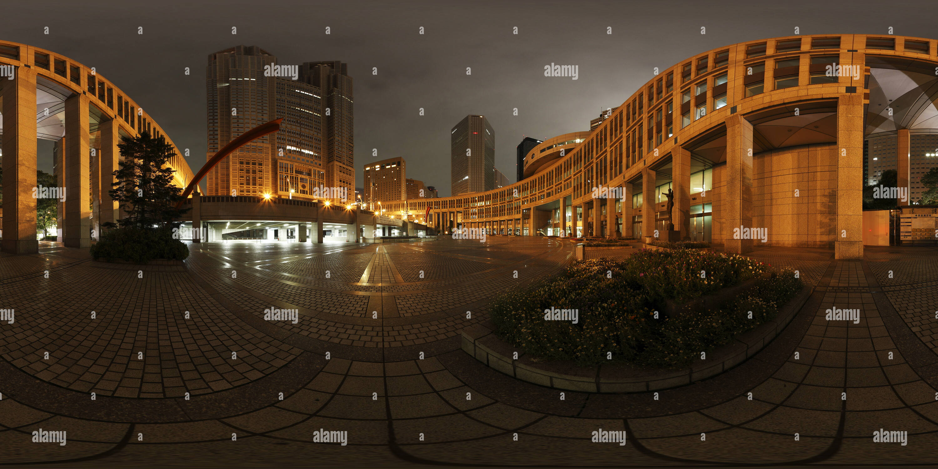 360° view of Tokyo Government Office - Alamy