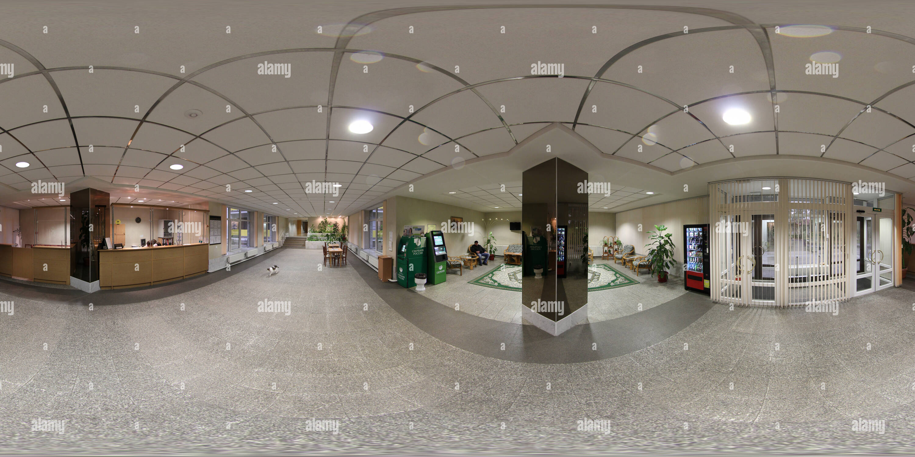 360° view of Green Forest reception - Alamy