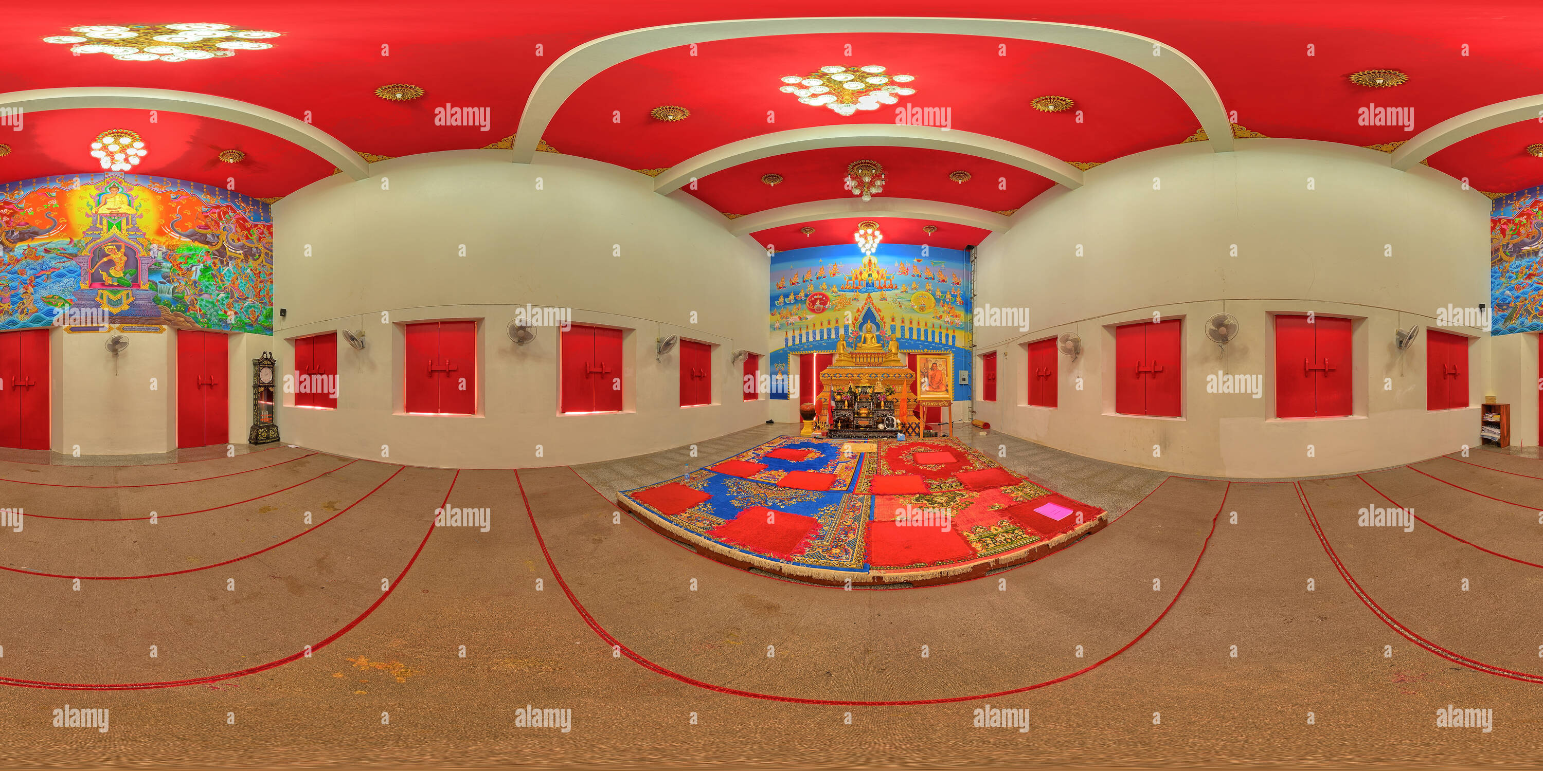 360° view of Inside Karon Temple (Wat Suwan Khiri Khet) (Phuket - Alamy