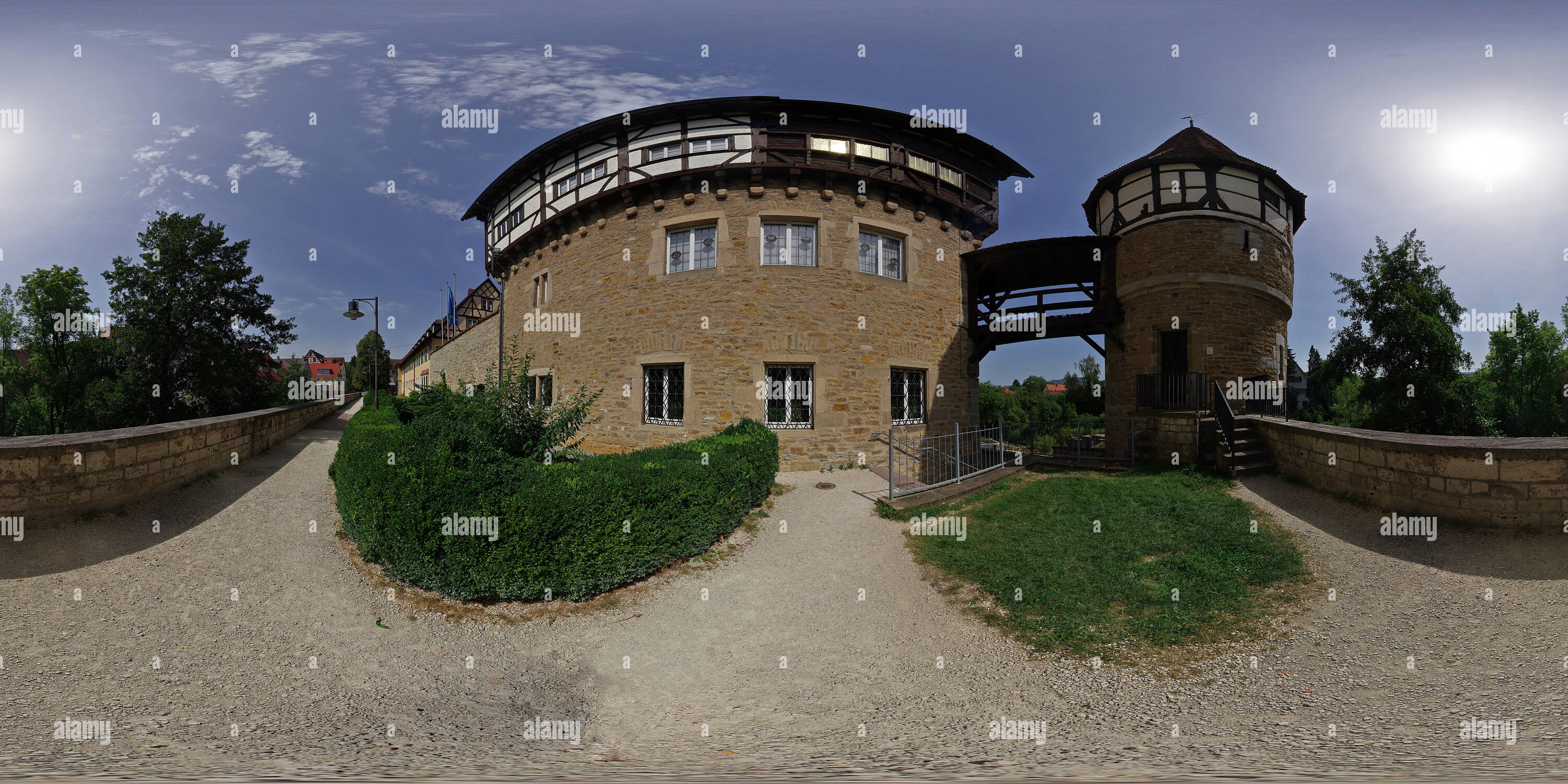 360° view of Zollern castle, Balingen - Alamy