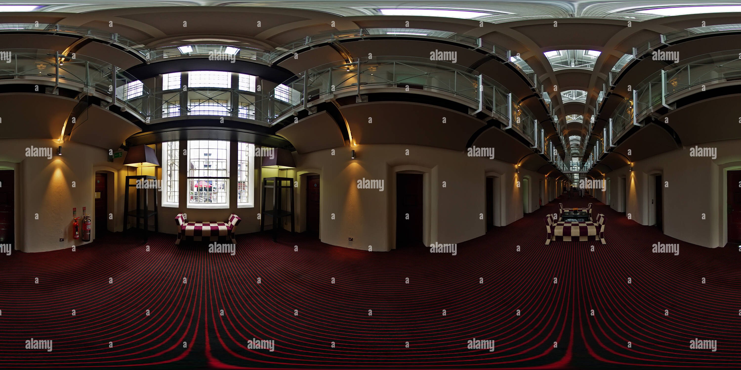 360° view of Old prison hotel, Oxford - Alamy