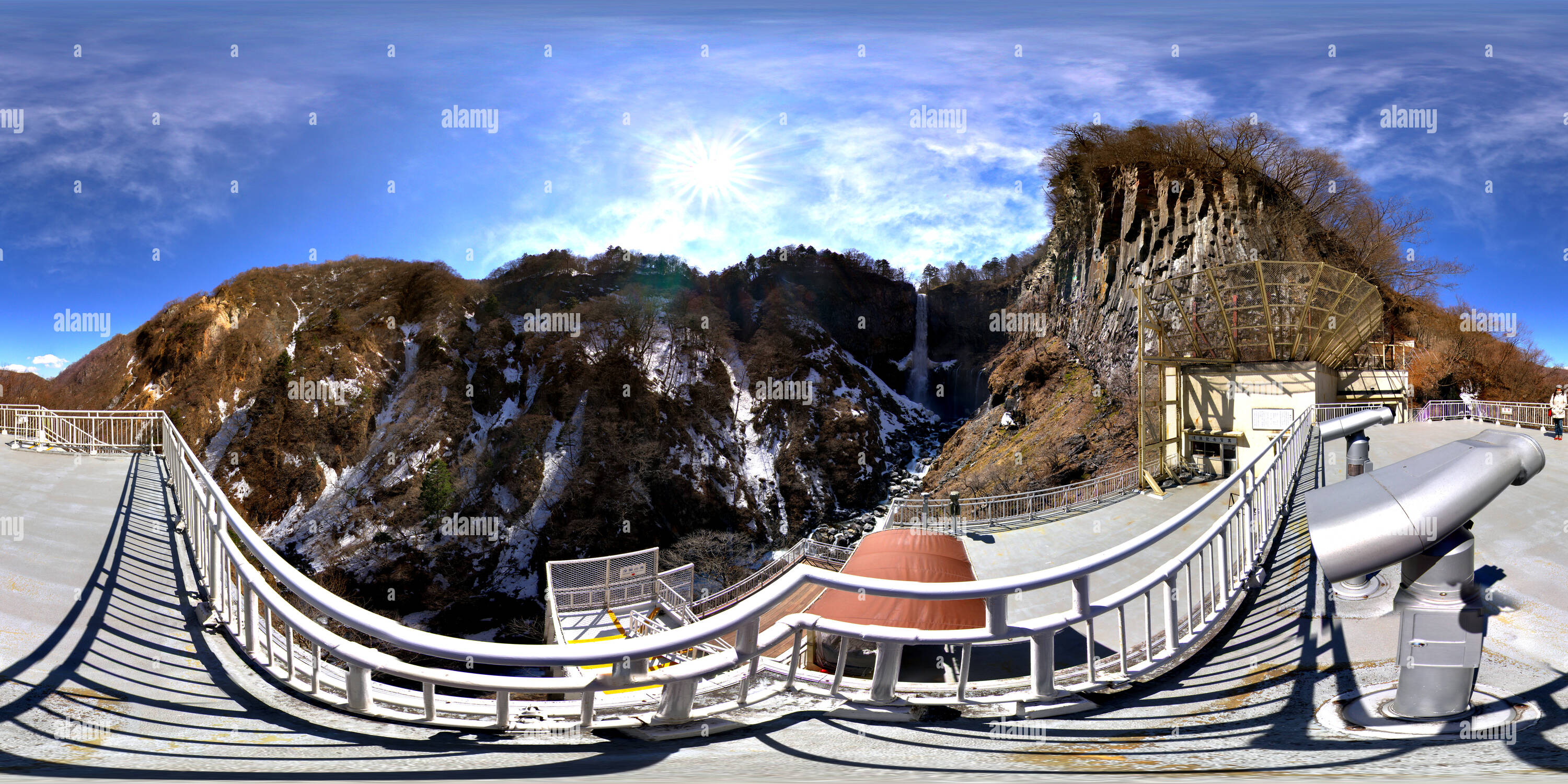 360° view of Japan, Nikko, Kegon Falls - Alamy