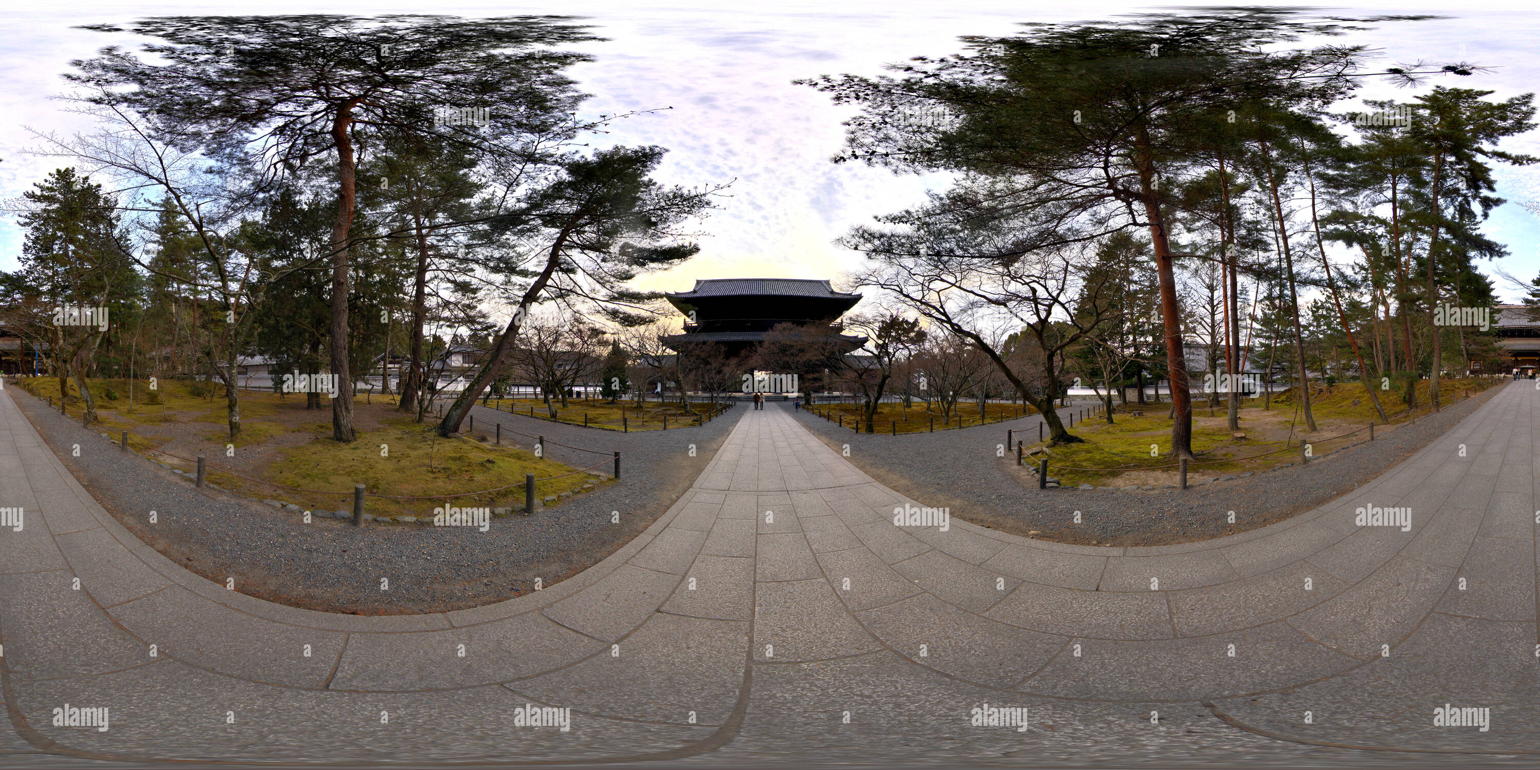360° view of Japan, Kyoto, Nanzenji Temple, Sanmon Gate - Alamy