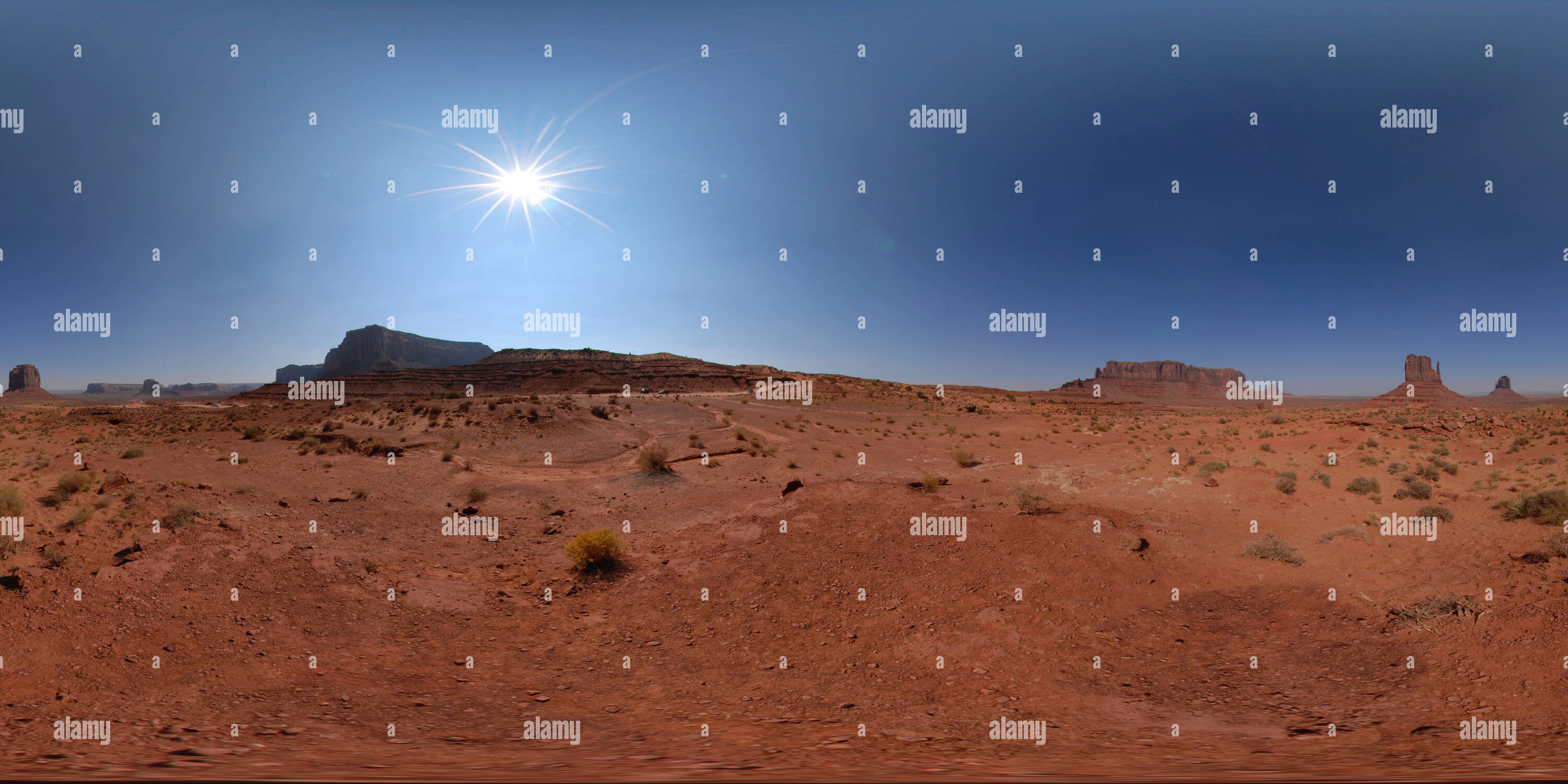 360° view of Monument Valley, Arizona - Alamy