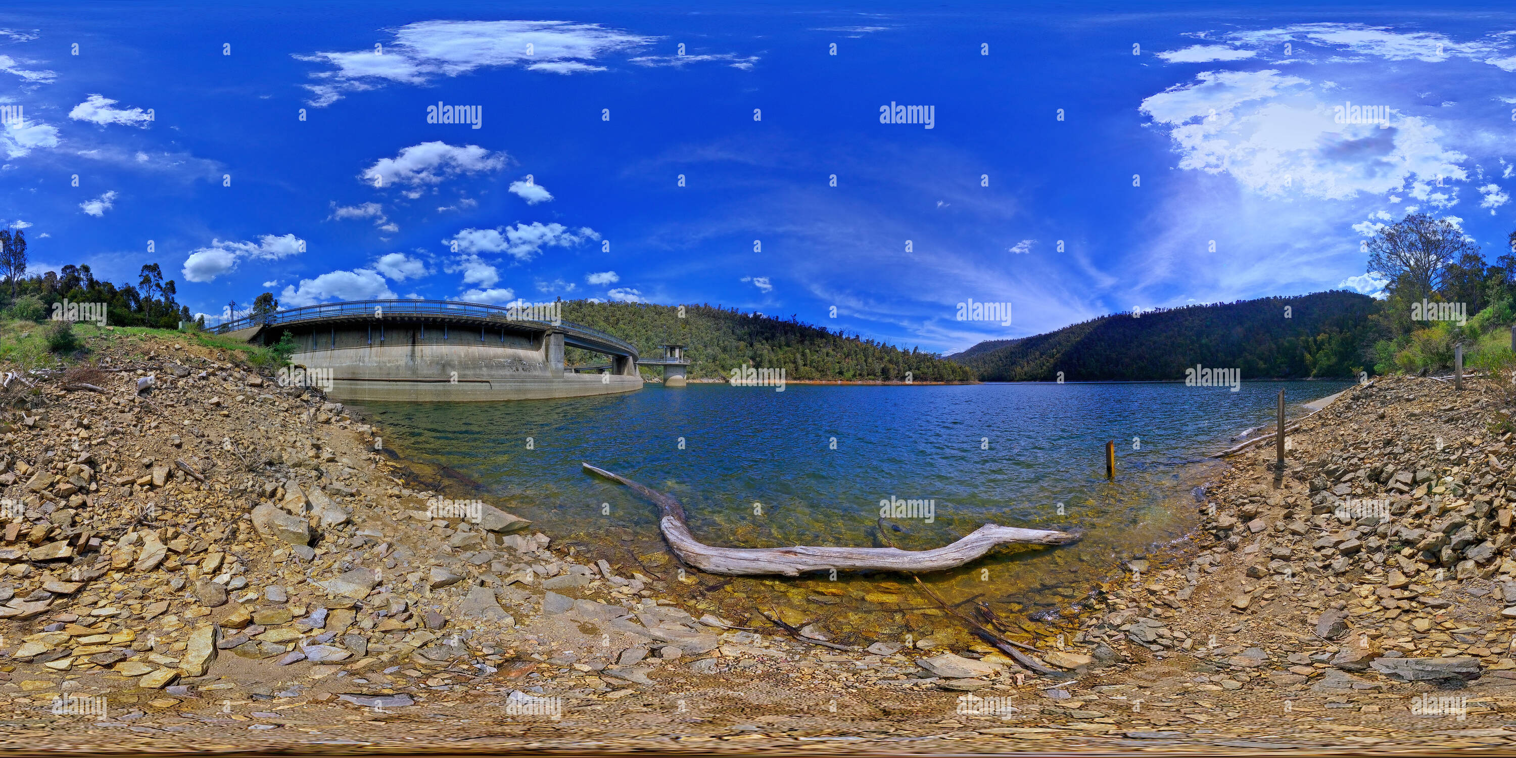 360° view of Namadgi NP - Bendora Dam - Alamy
