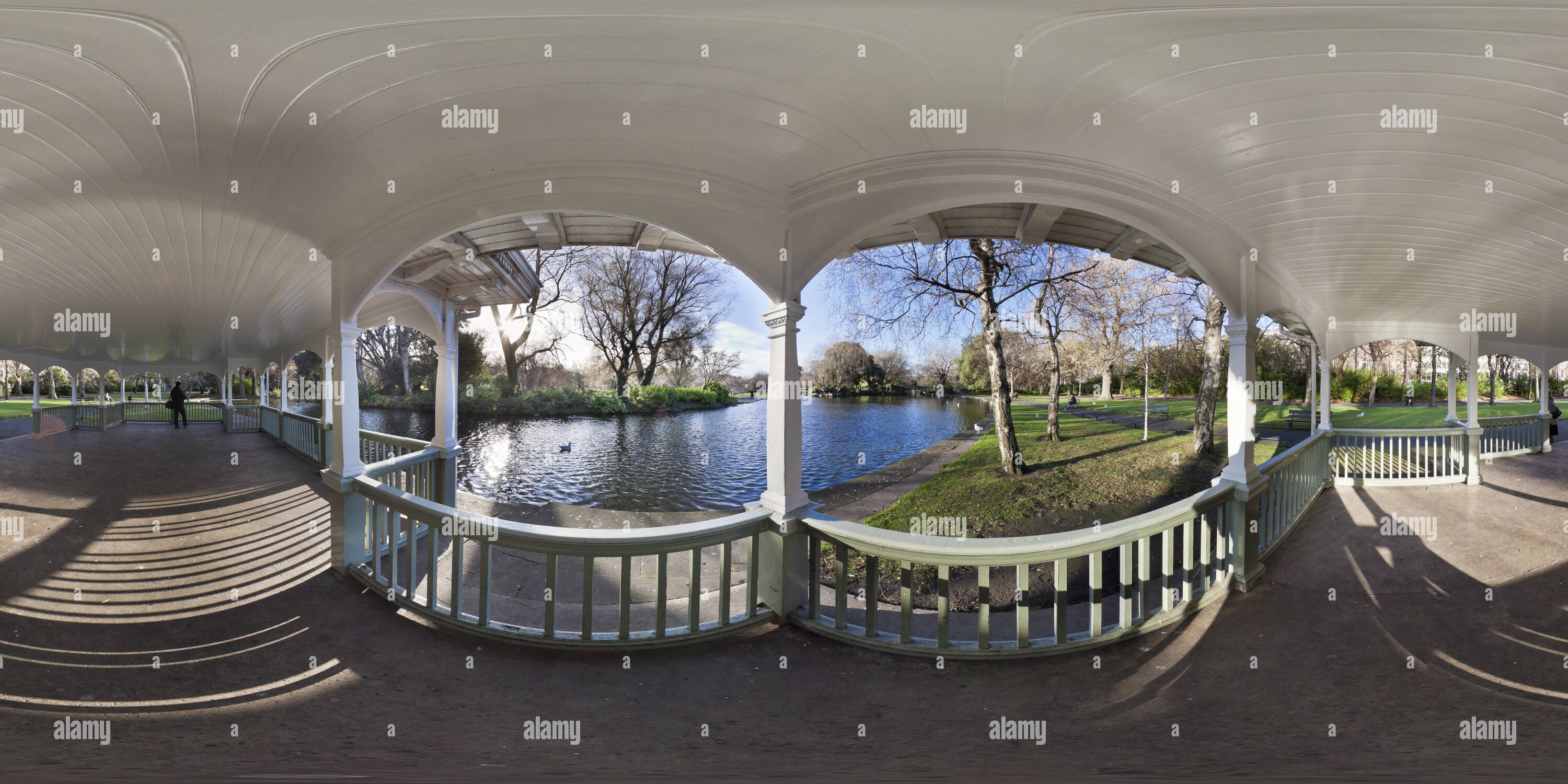 360° view of Pavilion in St. Stephen's Green, Dublin - Alamy