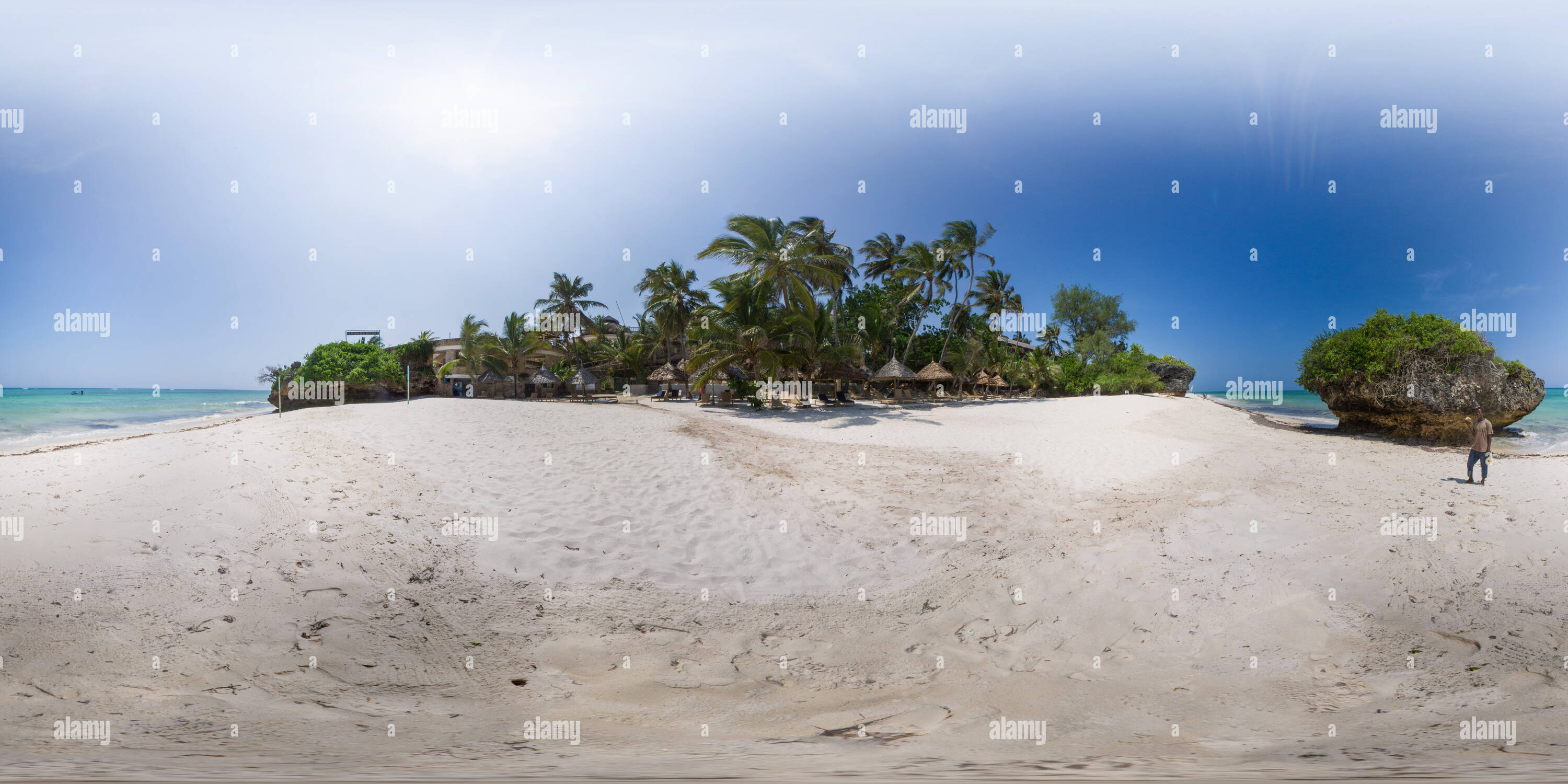 360° view of Leopard Beach Hotel 2 - Alamy