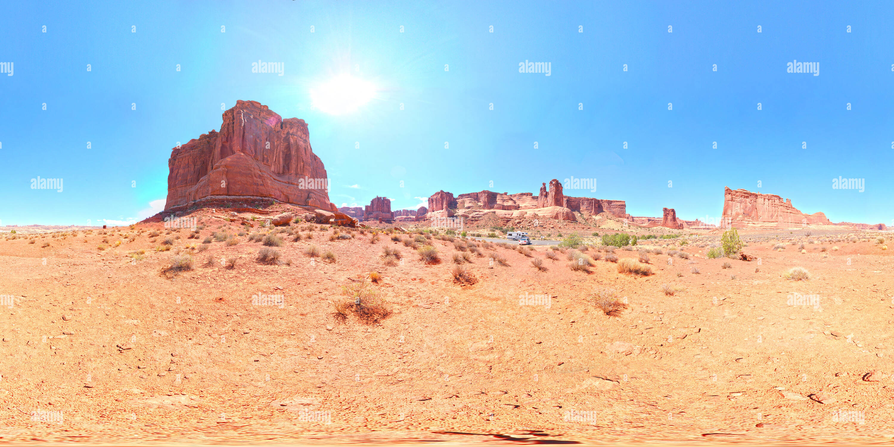 360° view of Court House Towers View Point - Alamy