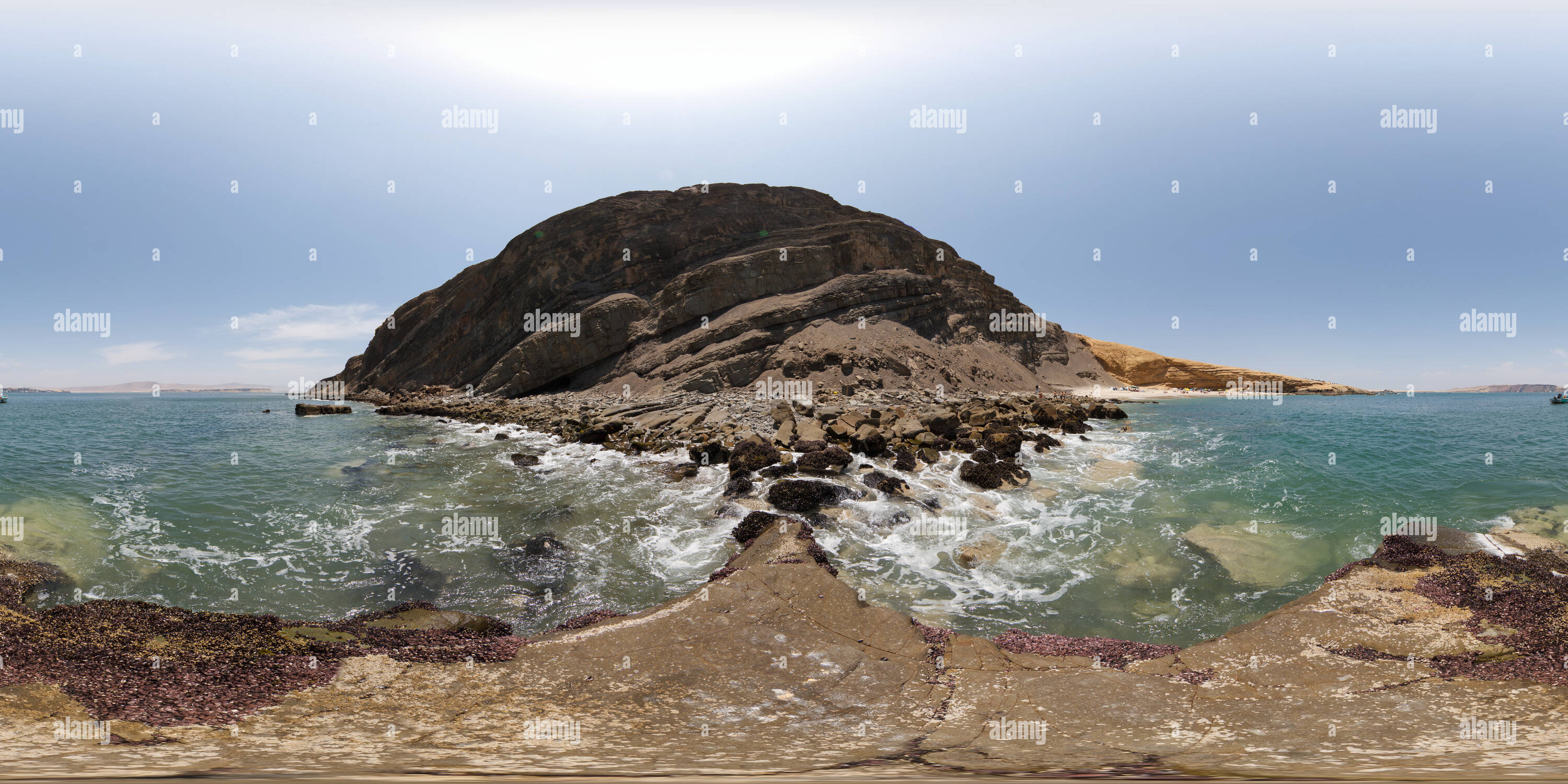 360° view of Playa La Mina - Alamy